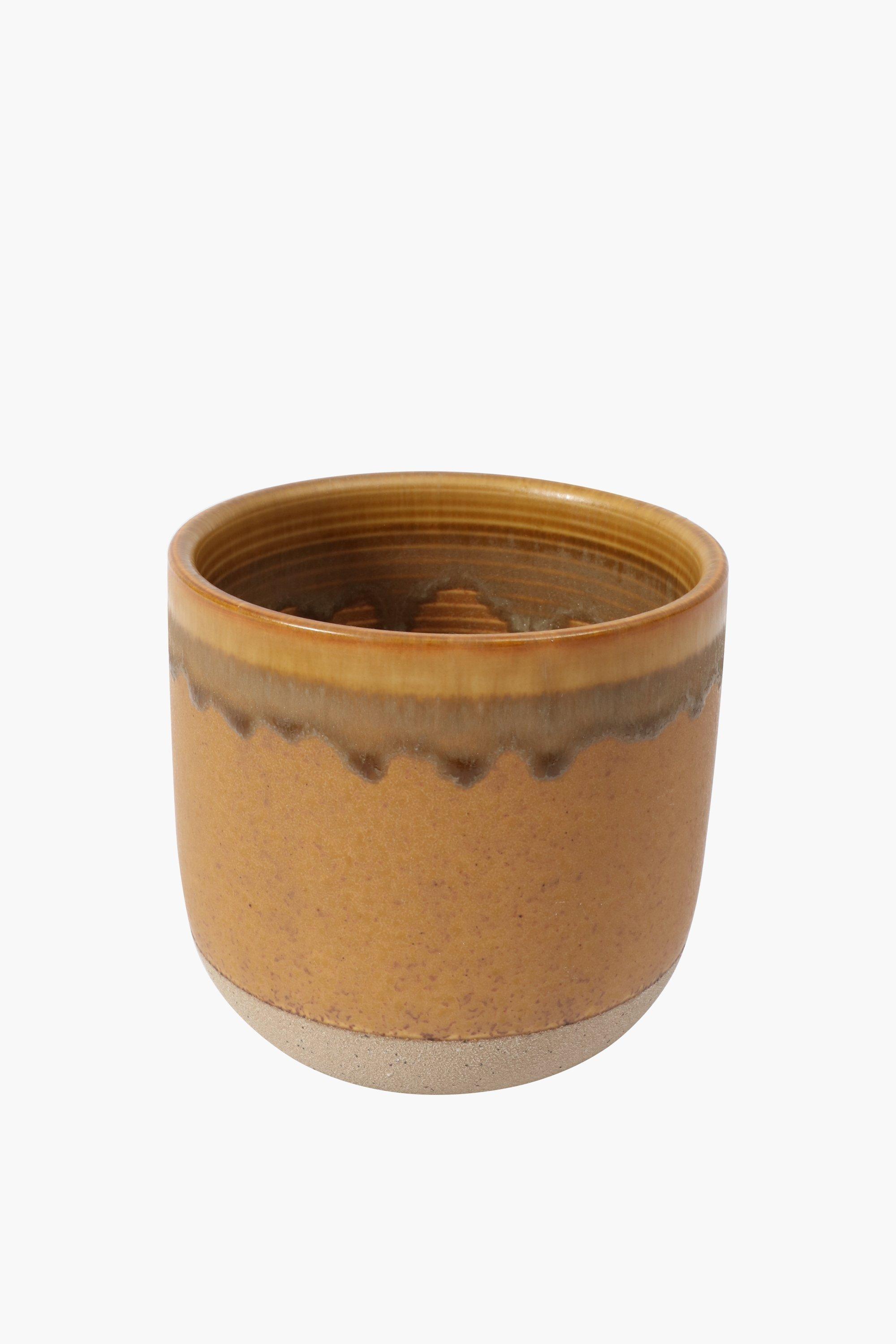 Drip Ceramic Planter, Small