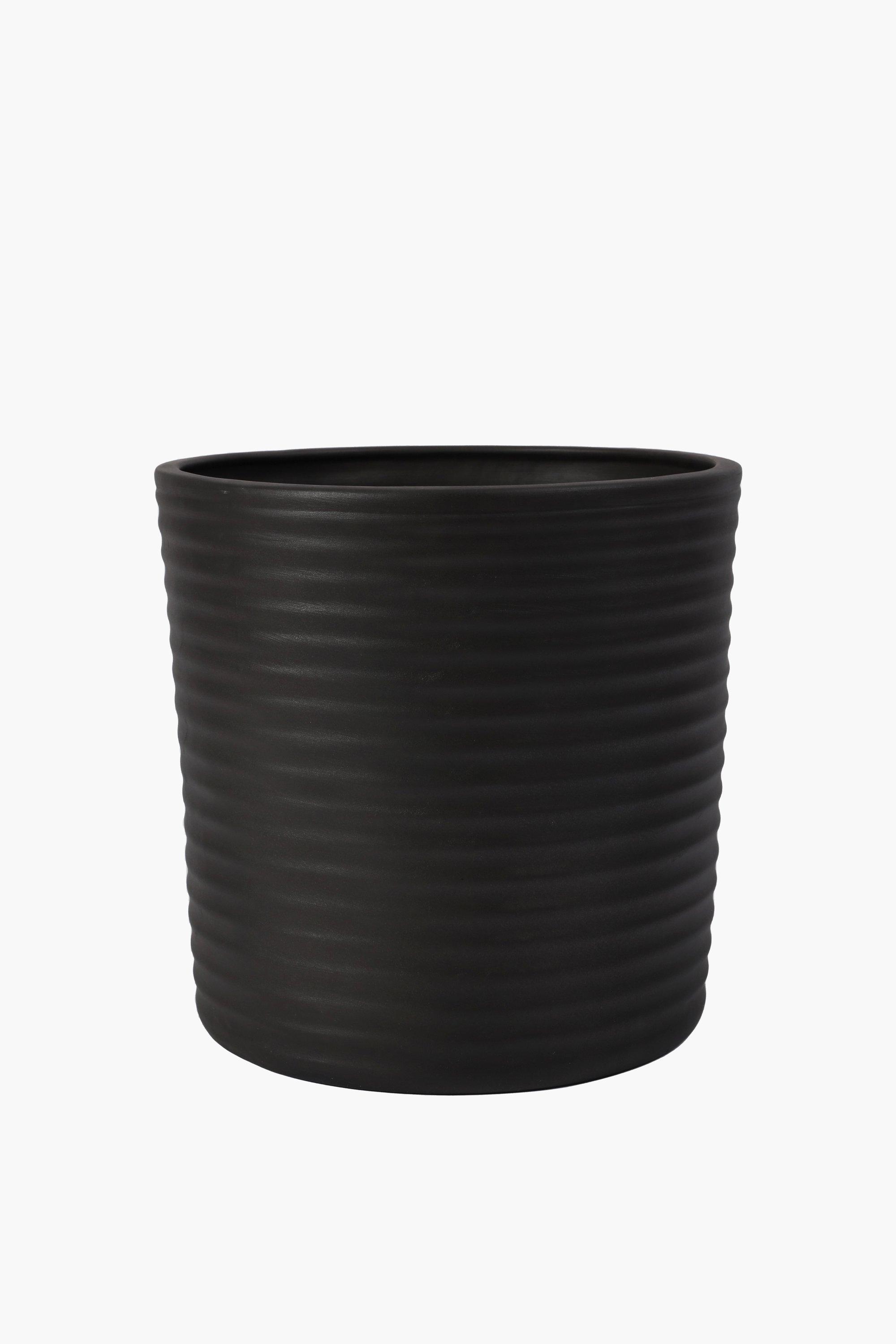 Ceramic Ripple Planter Xl