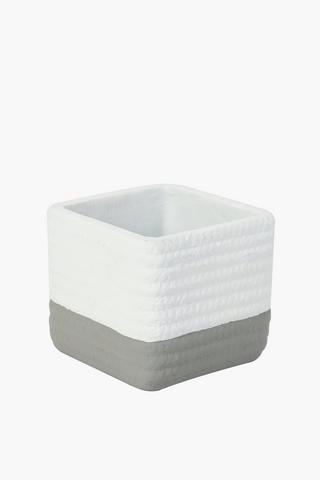 Two Tone Ceramic Planter