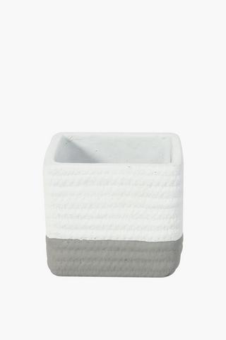 Two Tone Ceramic Planter