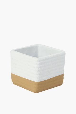 Two Tone Ceramic Planter