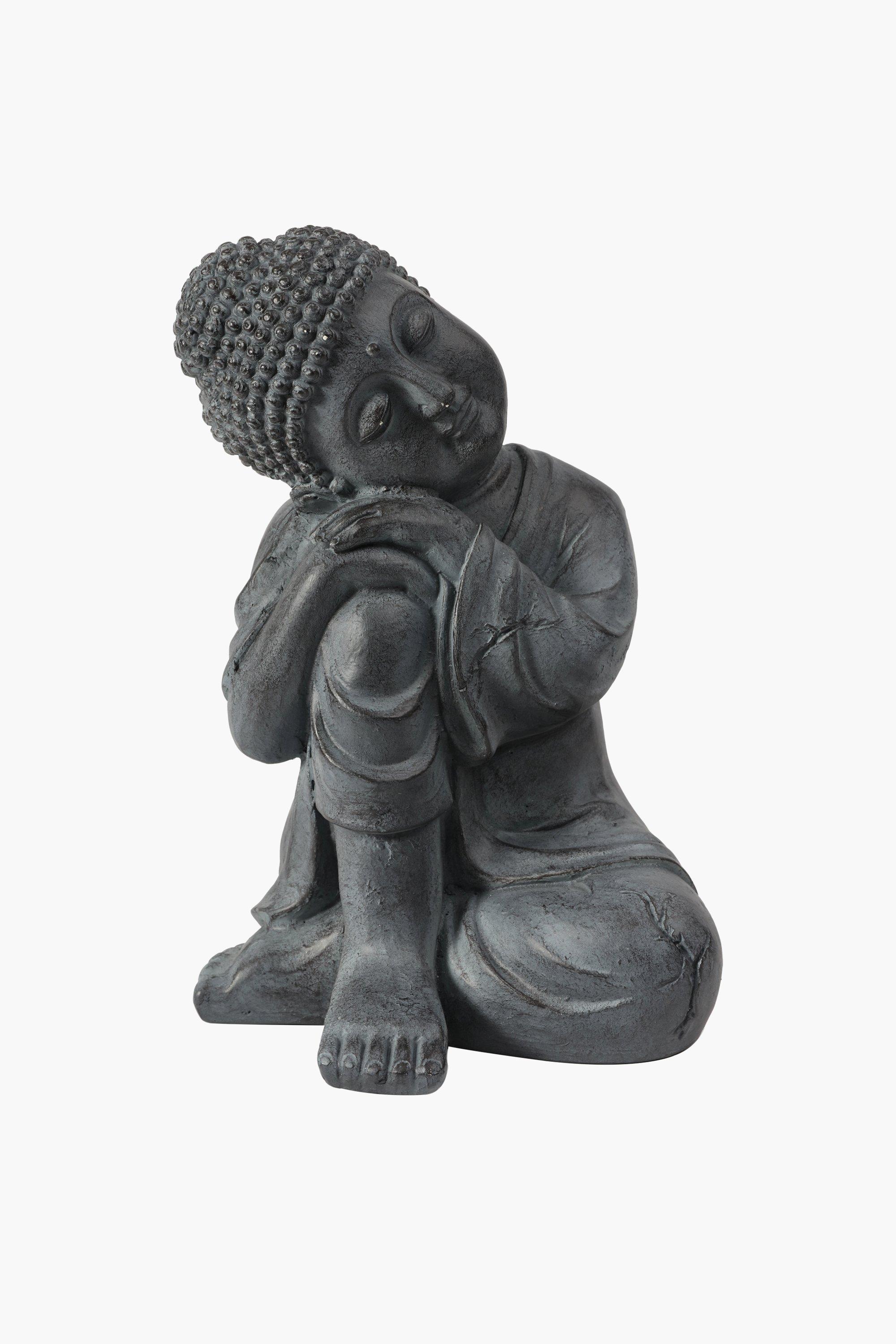 Zen Man Kneeling Statue