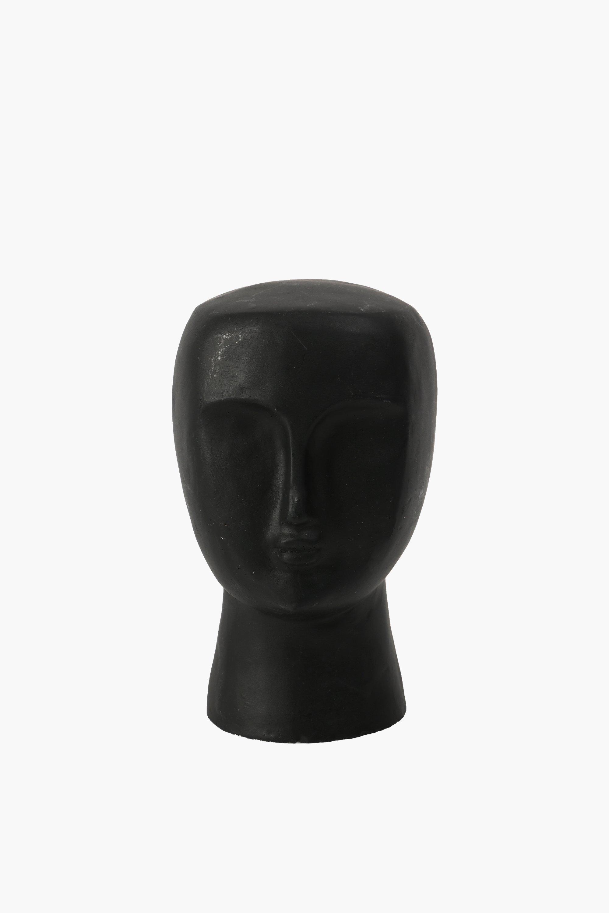 Modernist Face Statue