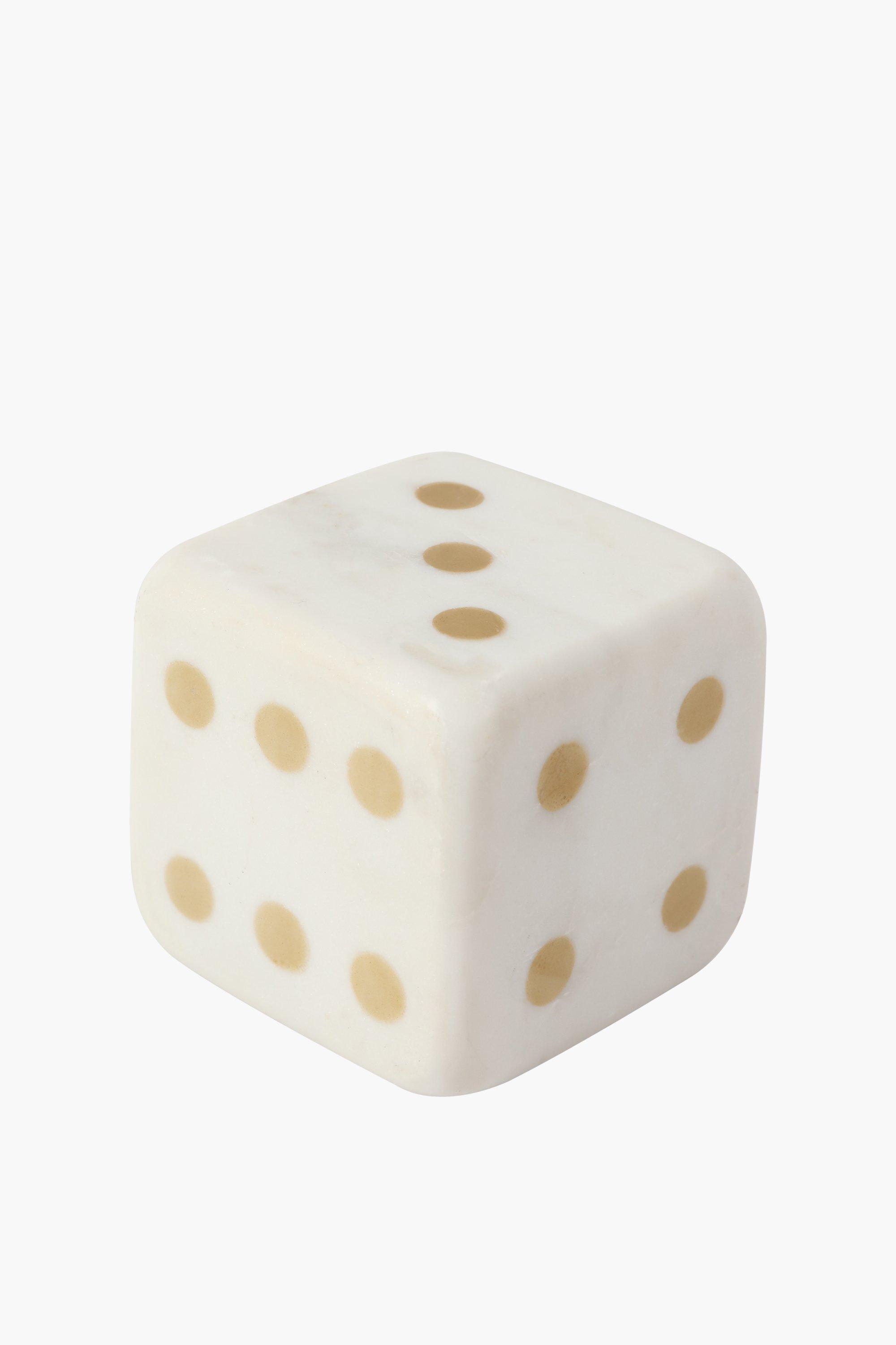Marble Dice Decor