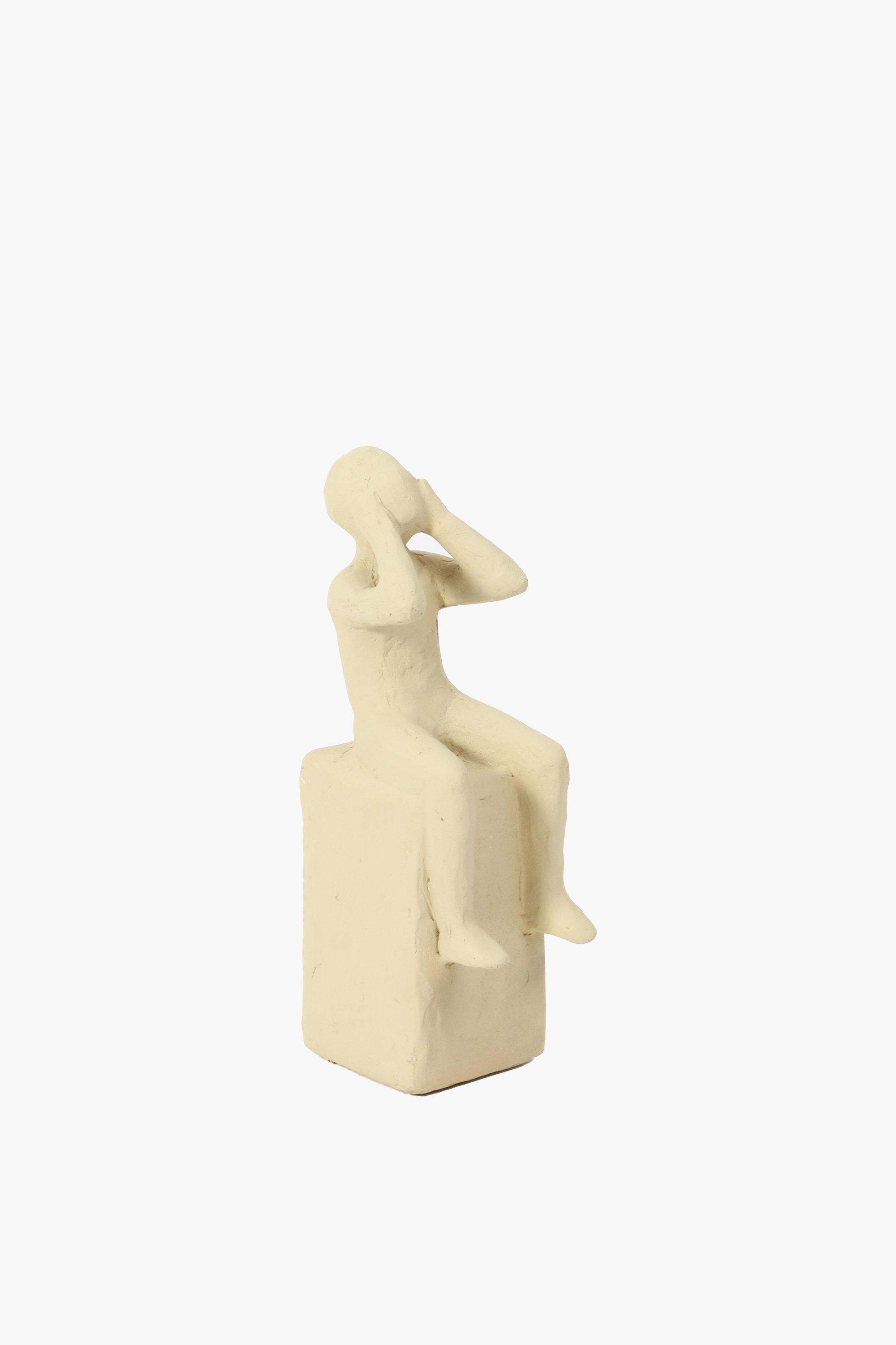 Shouting Man Decor Statue