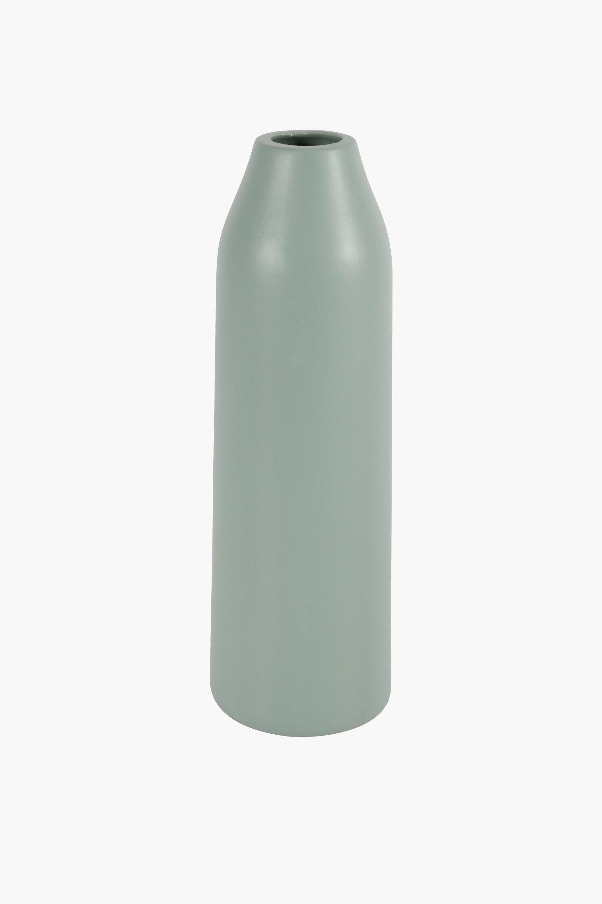 Ceramic Cylinder Vase Tall