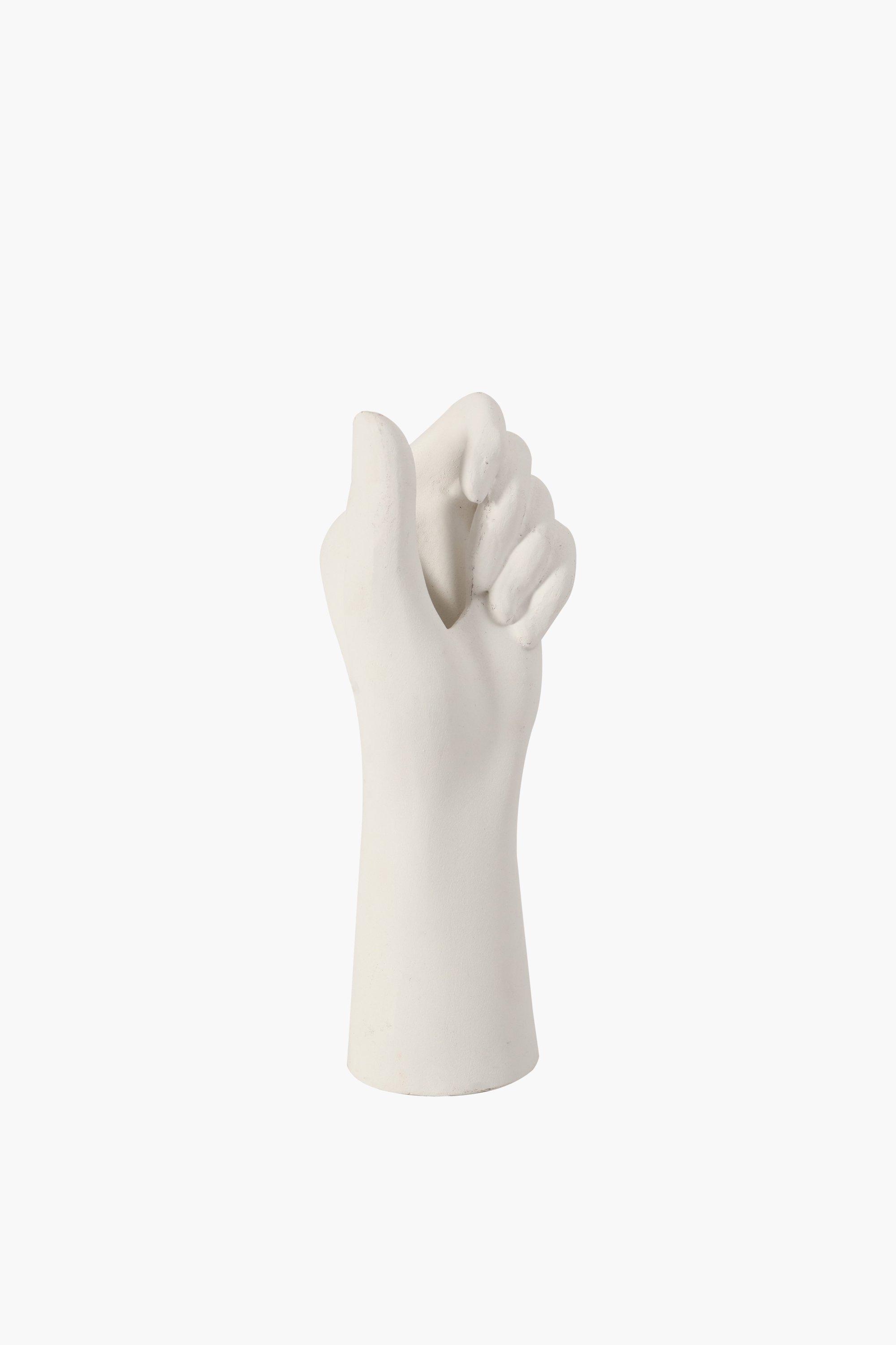 Ceramic Hand Vase, Medium