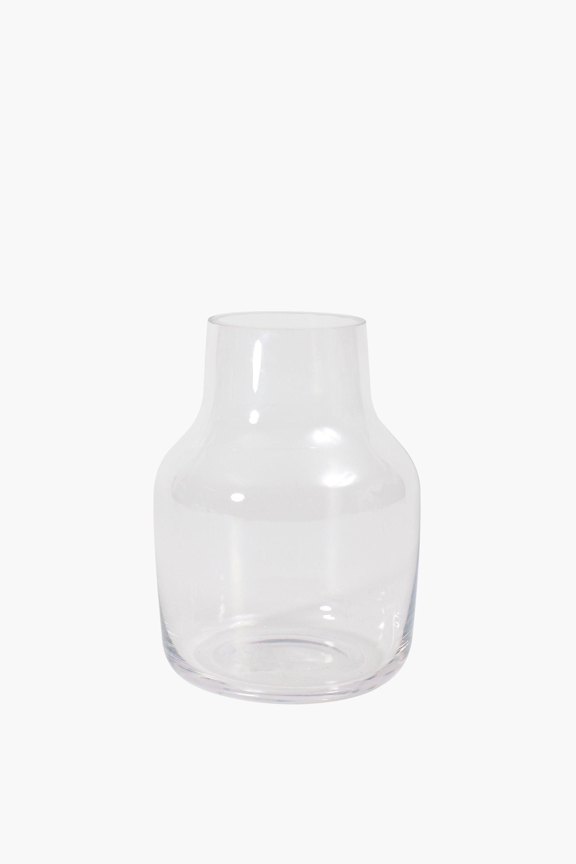 Glass Long Neck Vase