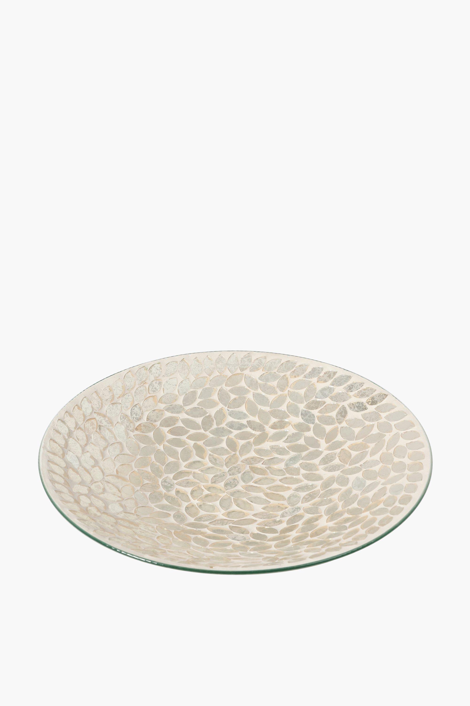 Mosaic Glass Decor Plate