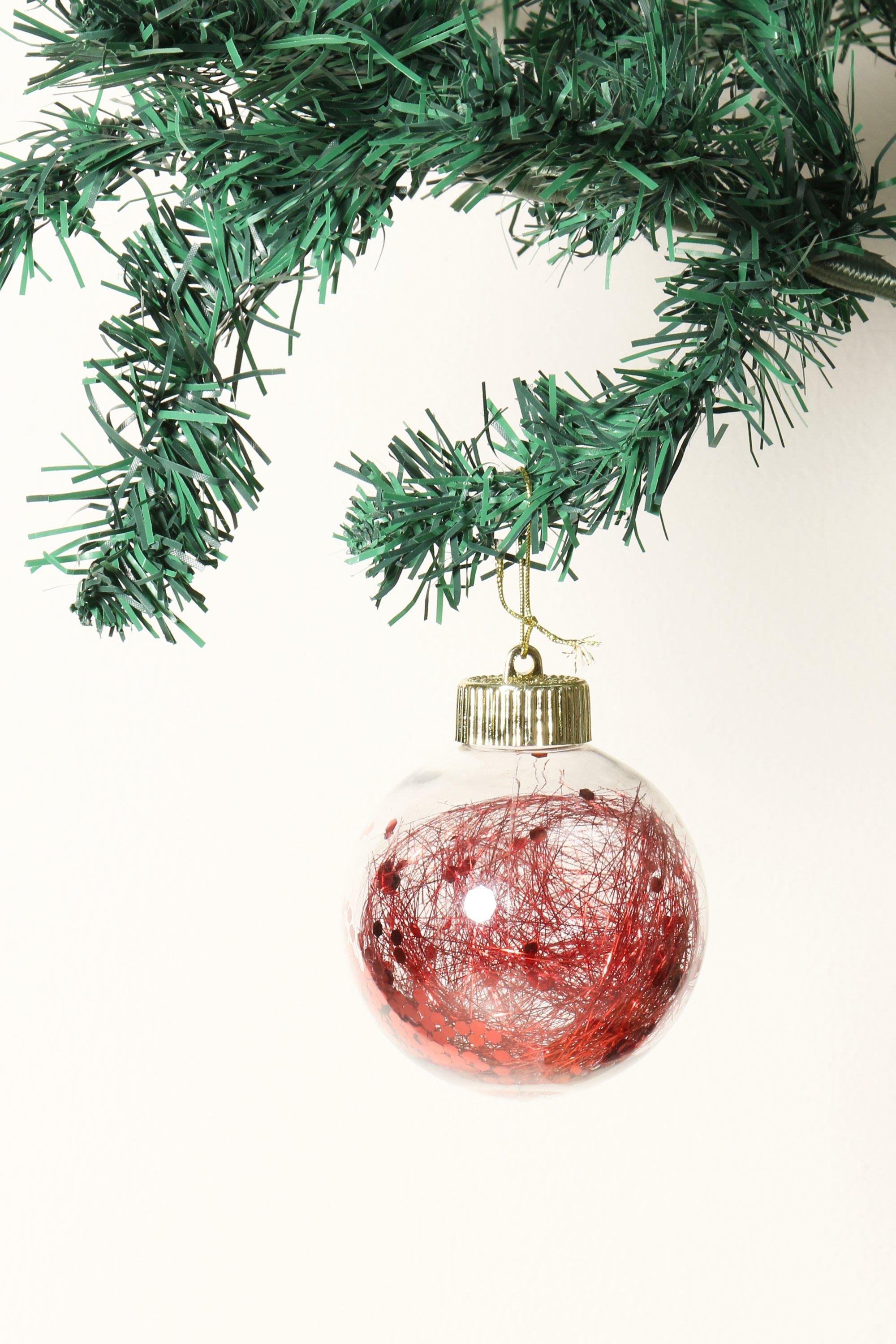 Tinsel Hanging Bauble