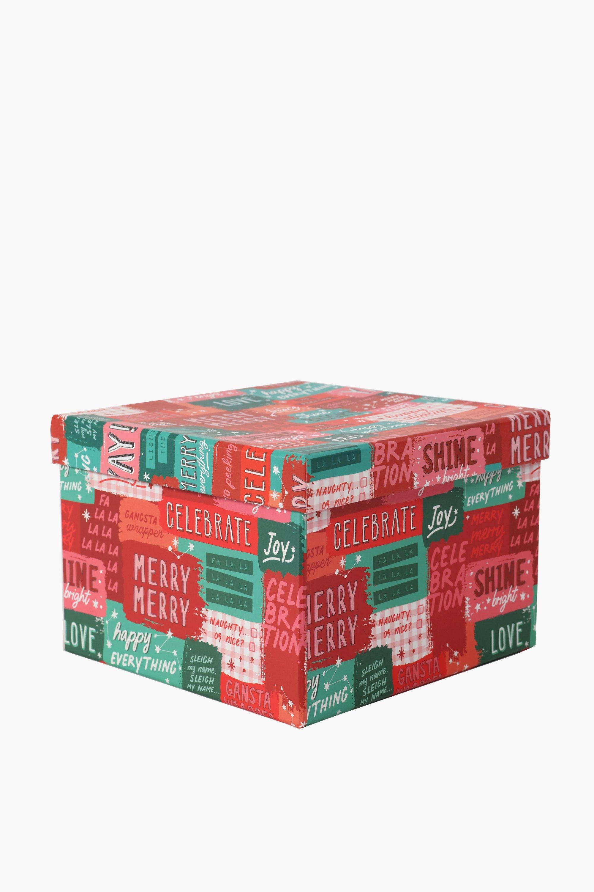 Joy Christmas Gift Box Large