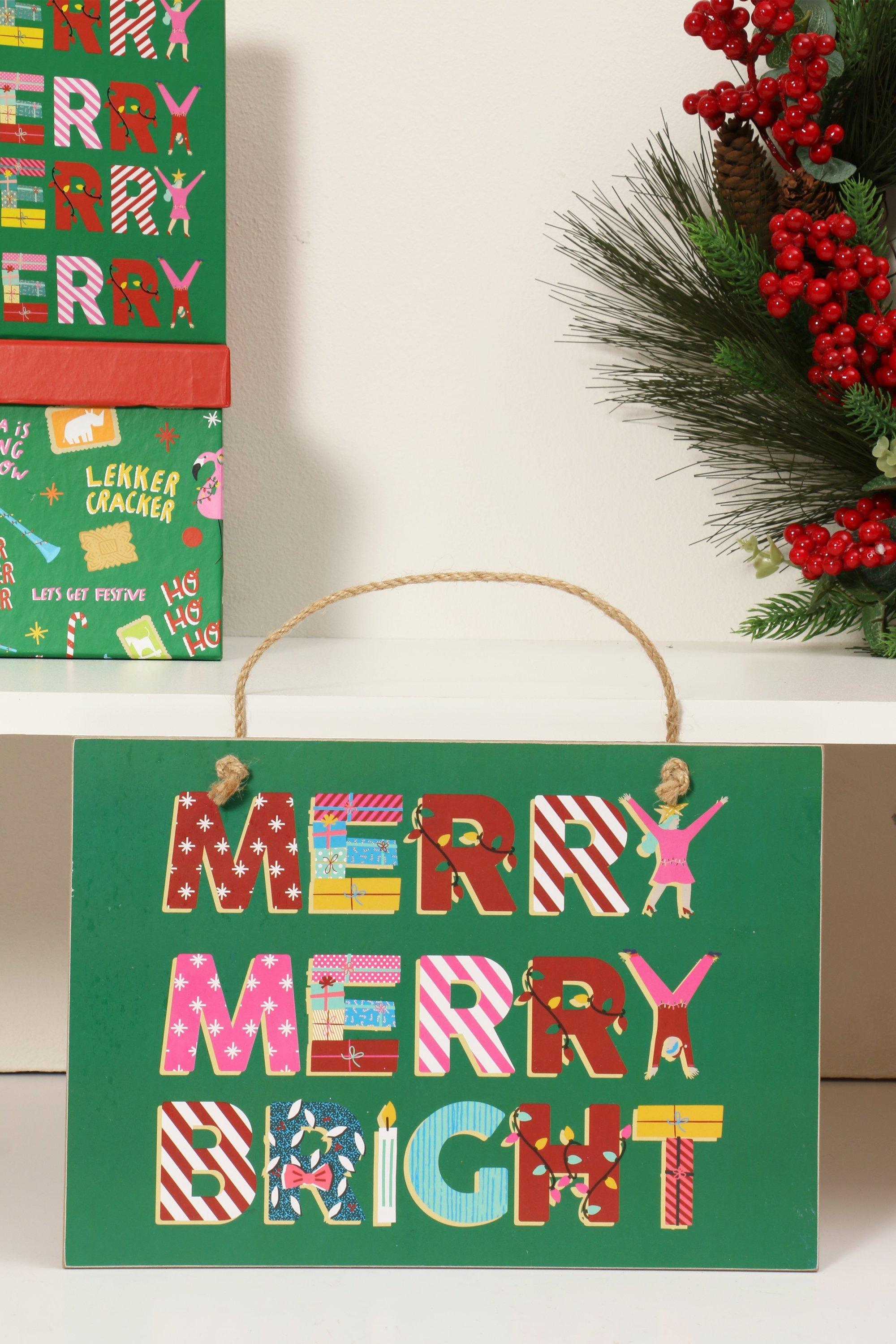 Festive Hanging Sign