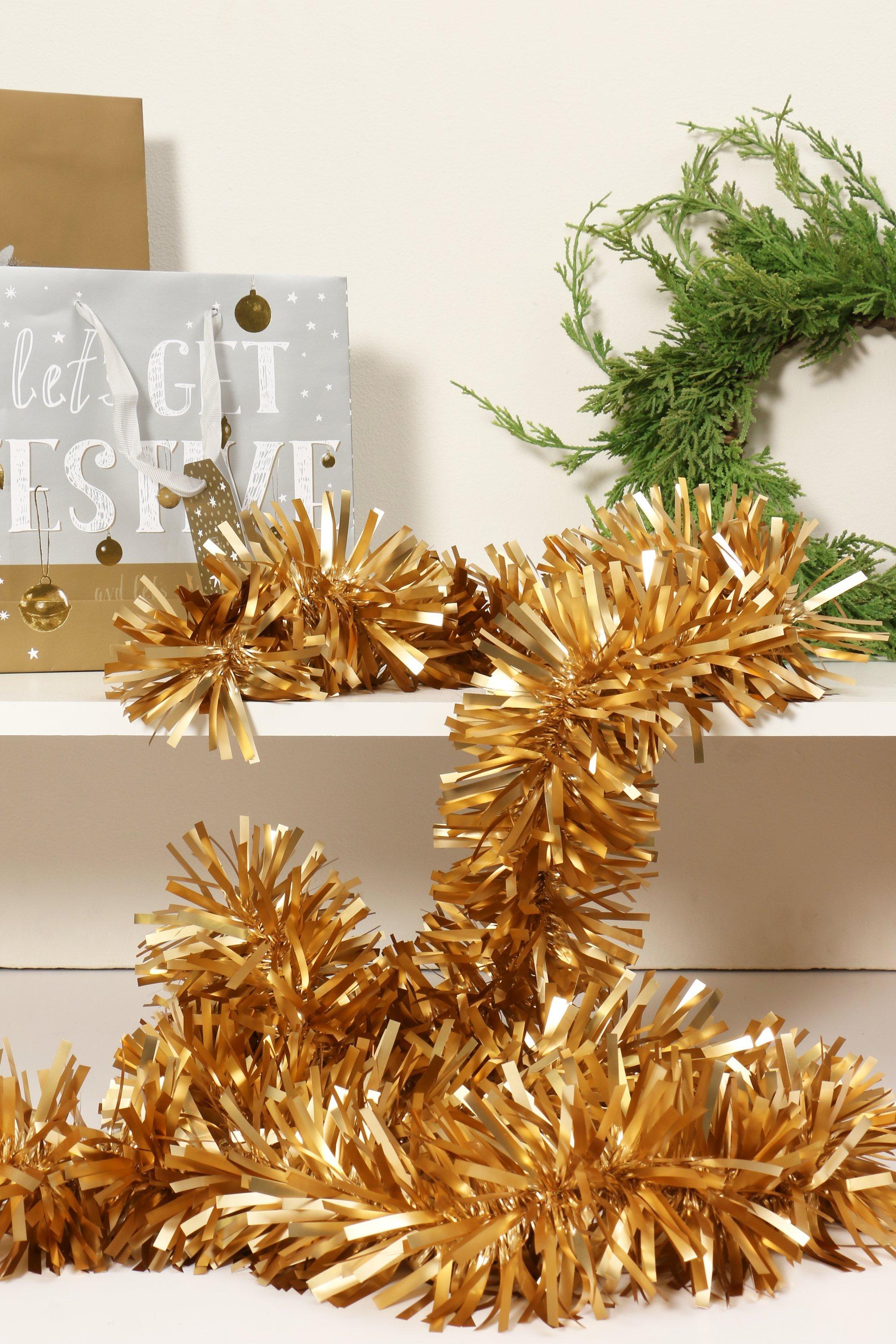 Matte Thick Leaf Tinsel