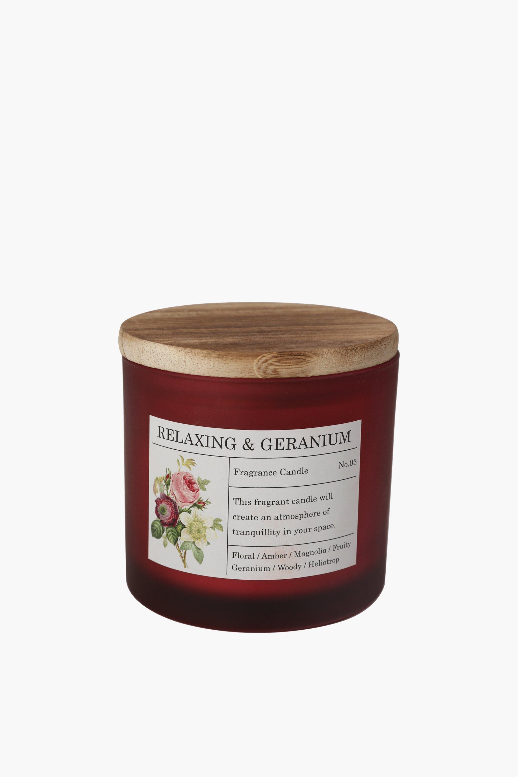 Geranium Waxfill Candle