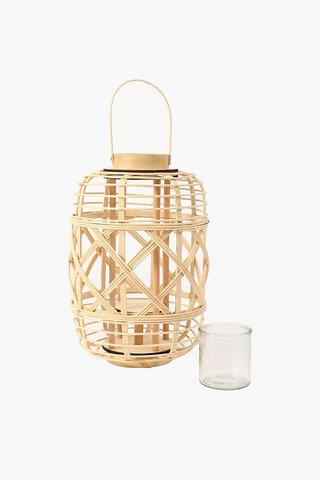 Natural Woven Lantern