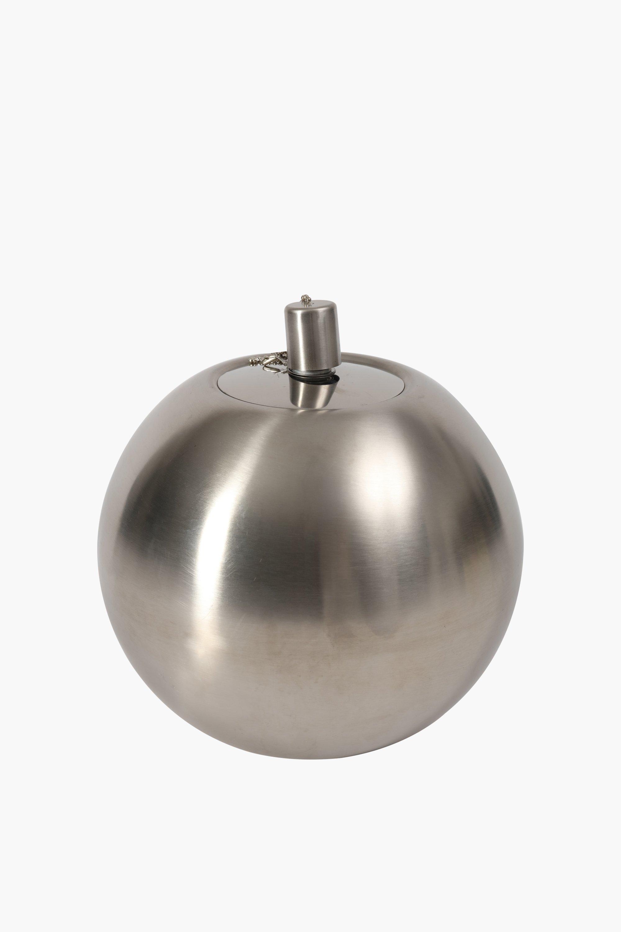 Aluminium Globe Garden Torch, Medium