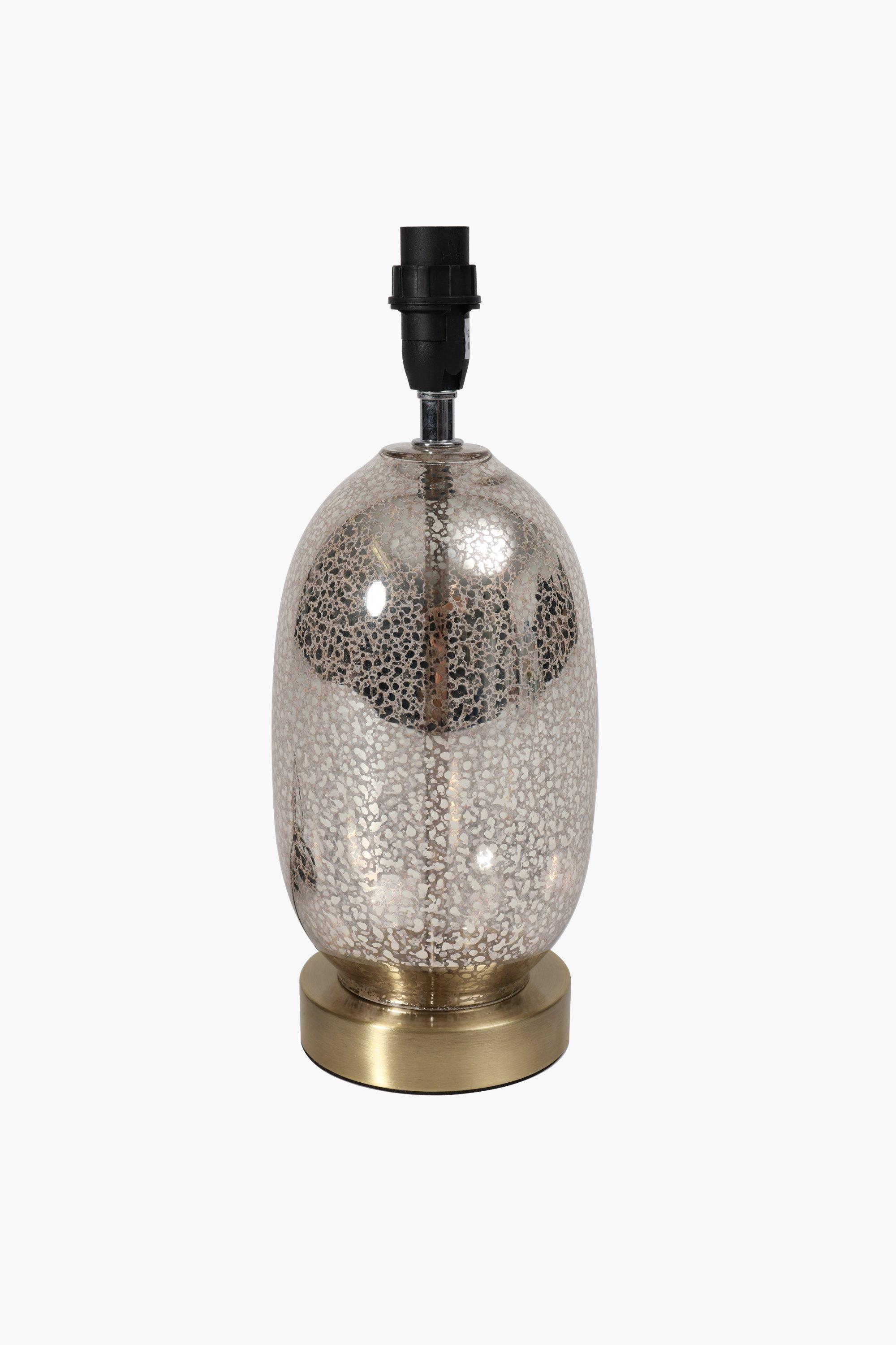 Mercury Glass Lamp Base