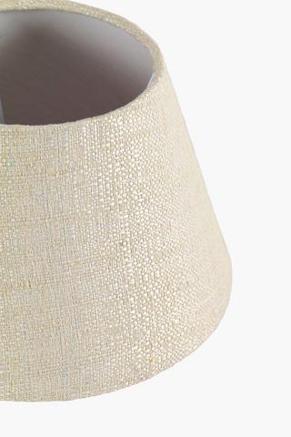 Textured Tapered Lamp Shade, Extra Small