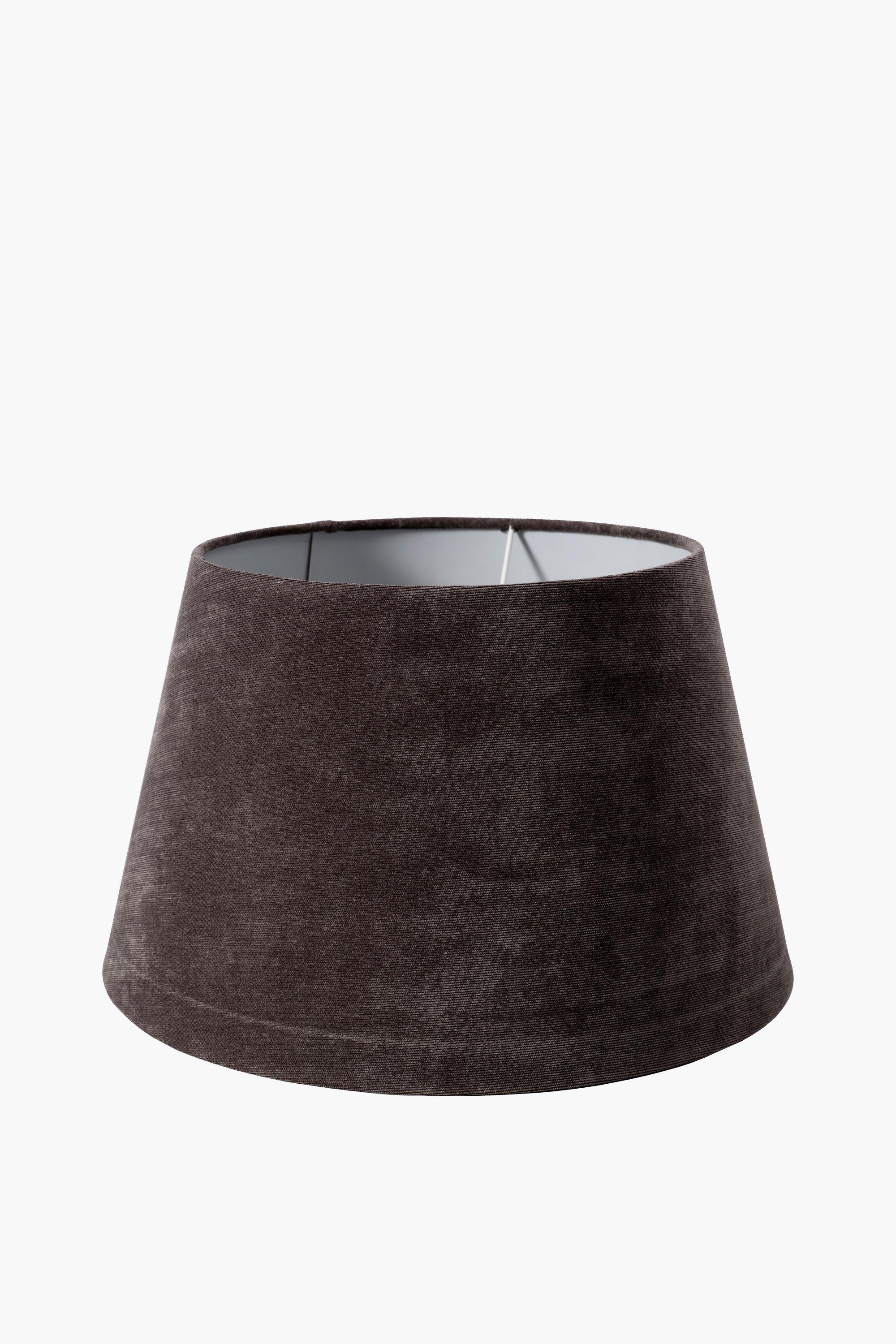 Chenille Textured Tapered Lamp Shade, Medium