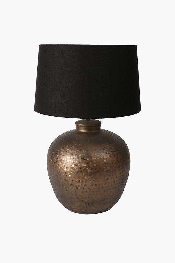 Delhi Embossed Lamp Set