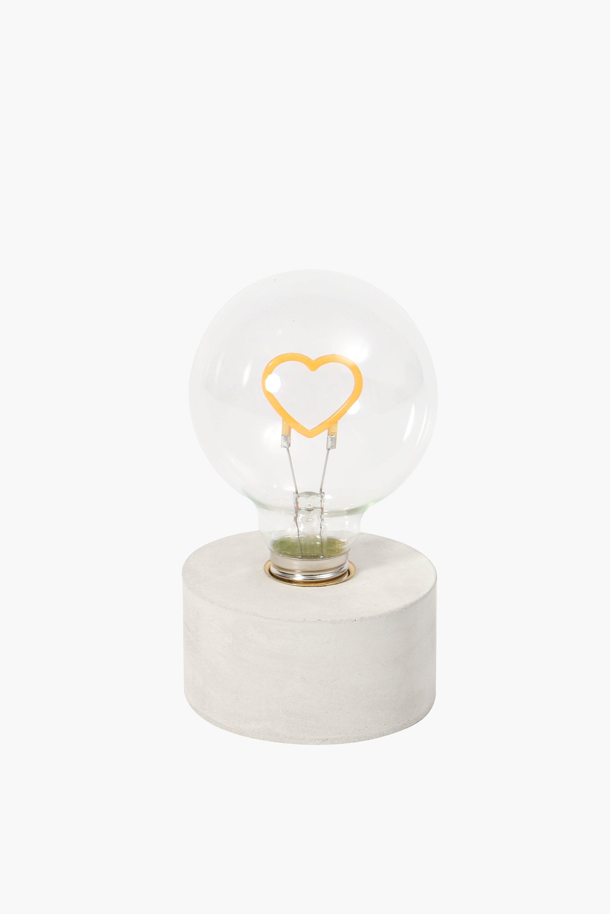 Led Heart Bulb Lamp