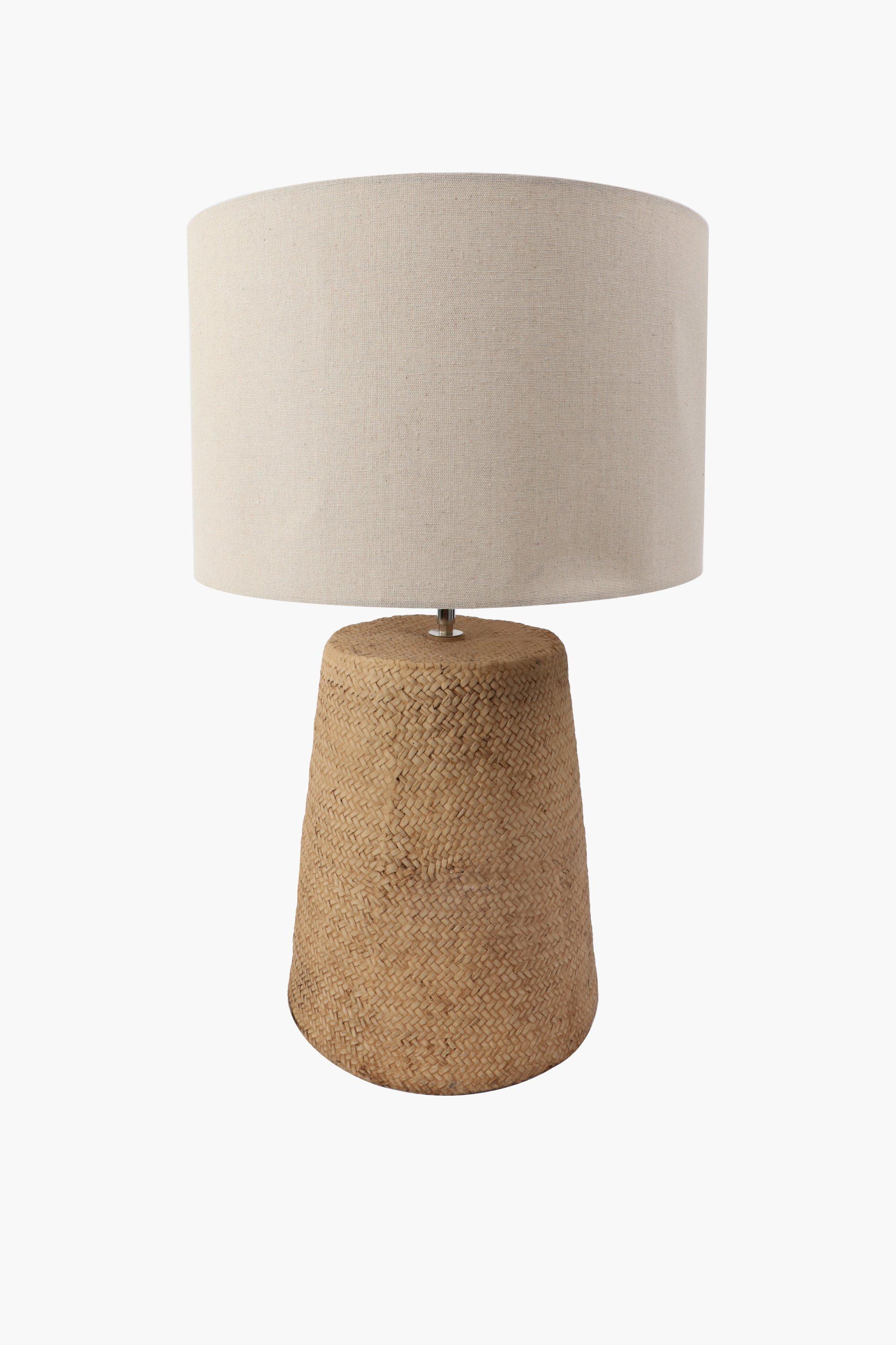 Ceramic Textured Lamp Set