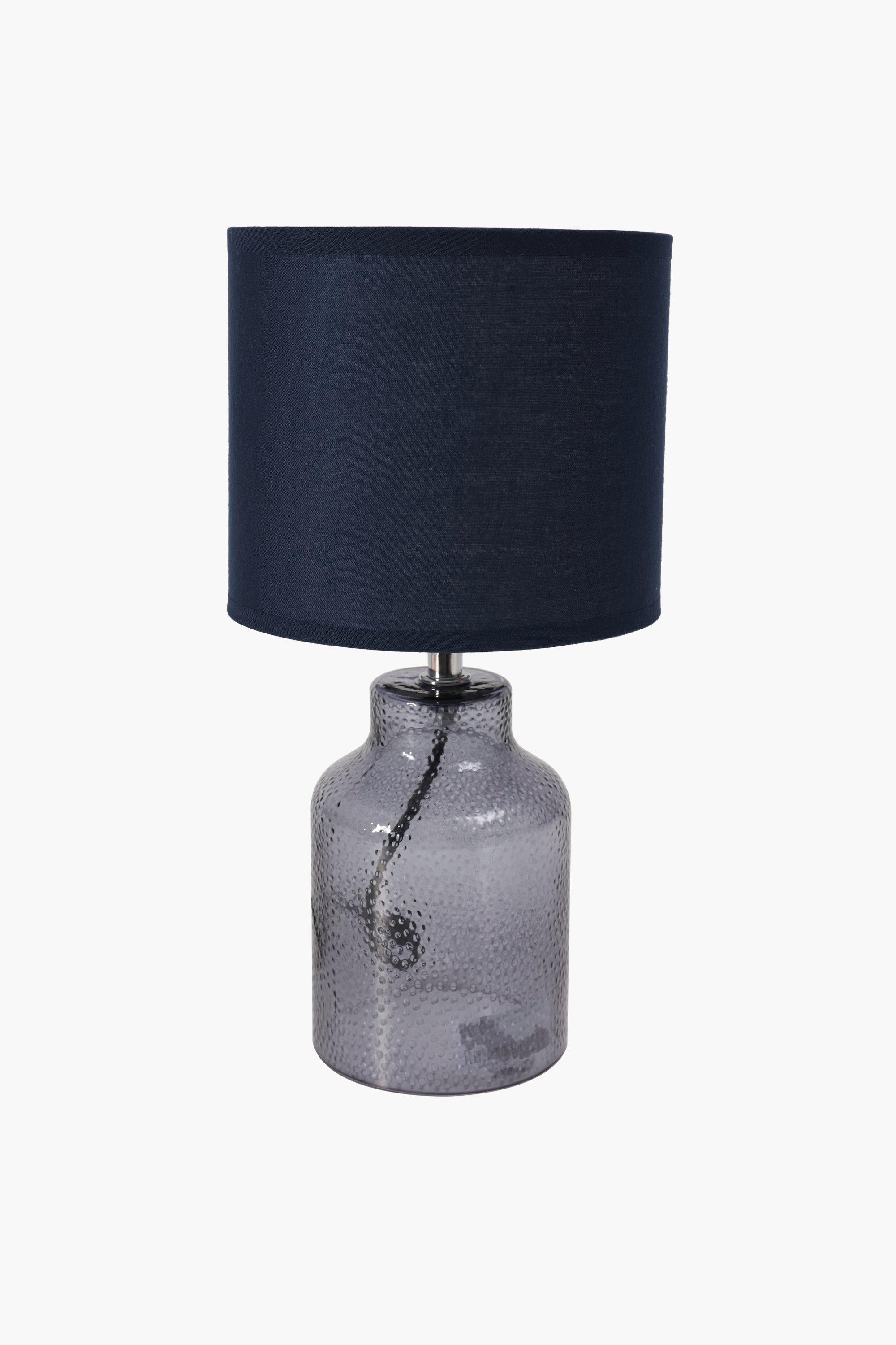 Dimple Glass Lamp Set