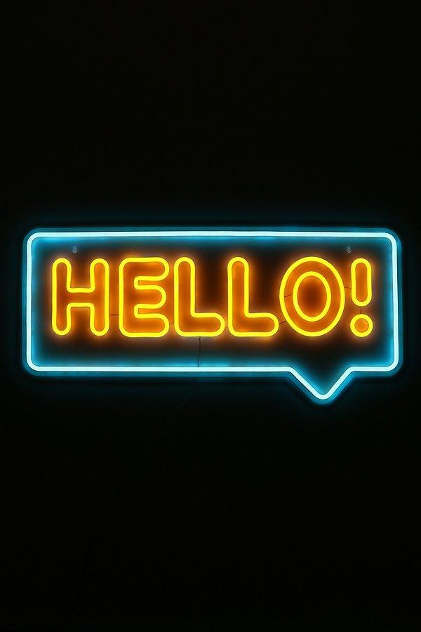 Neon Hello Led