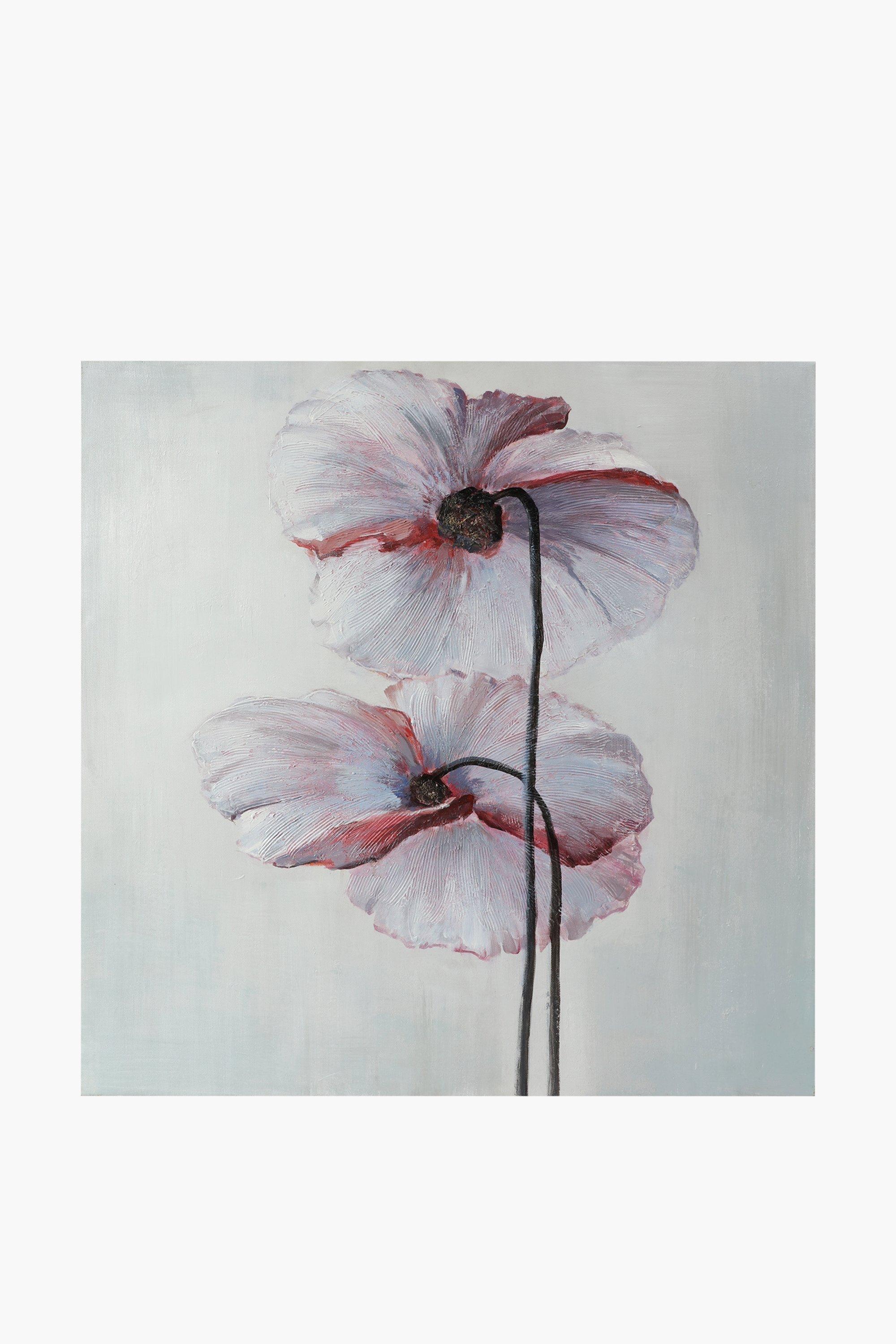 Hand-painted Stem Canvas, 60x60cm