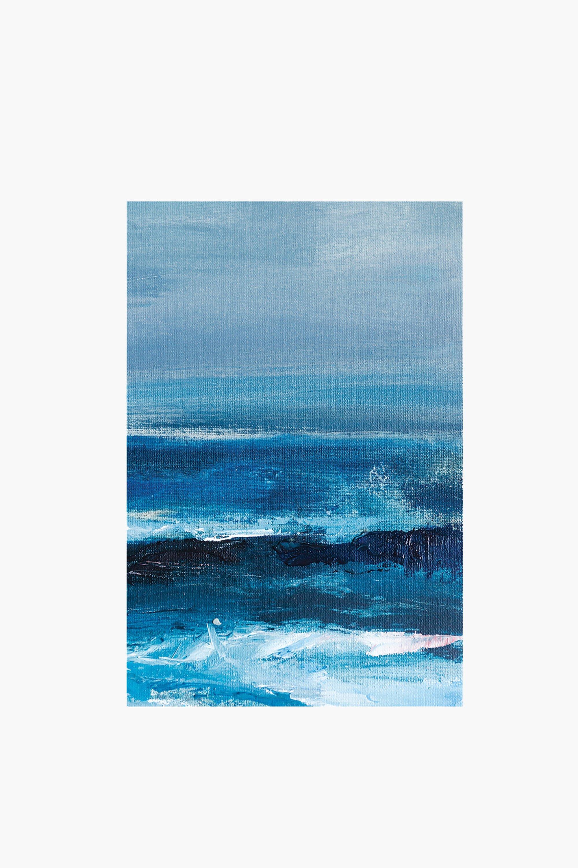 Coastal Abstract Canvas, 60x90cm