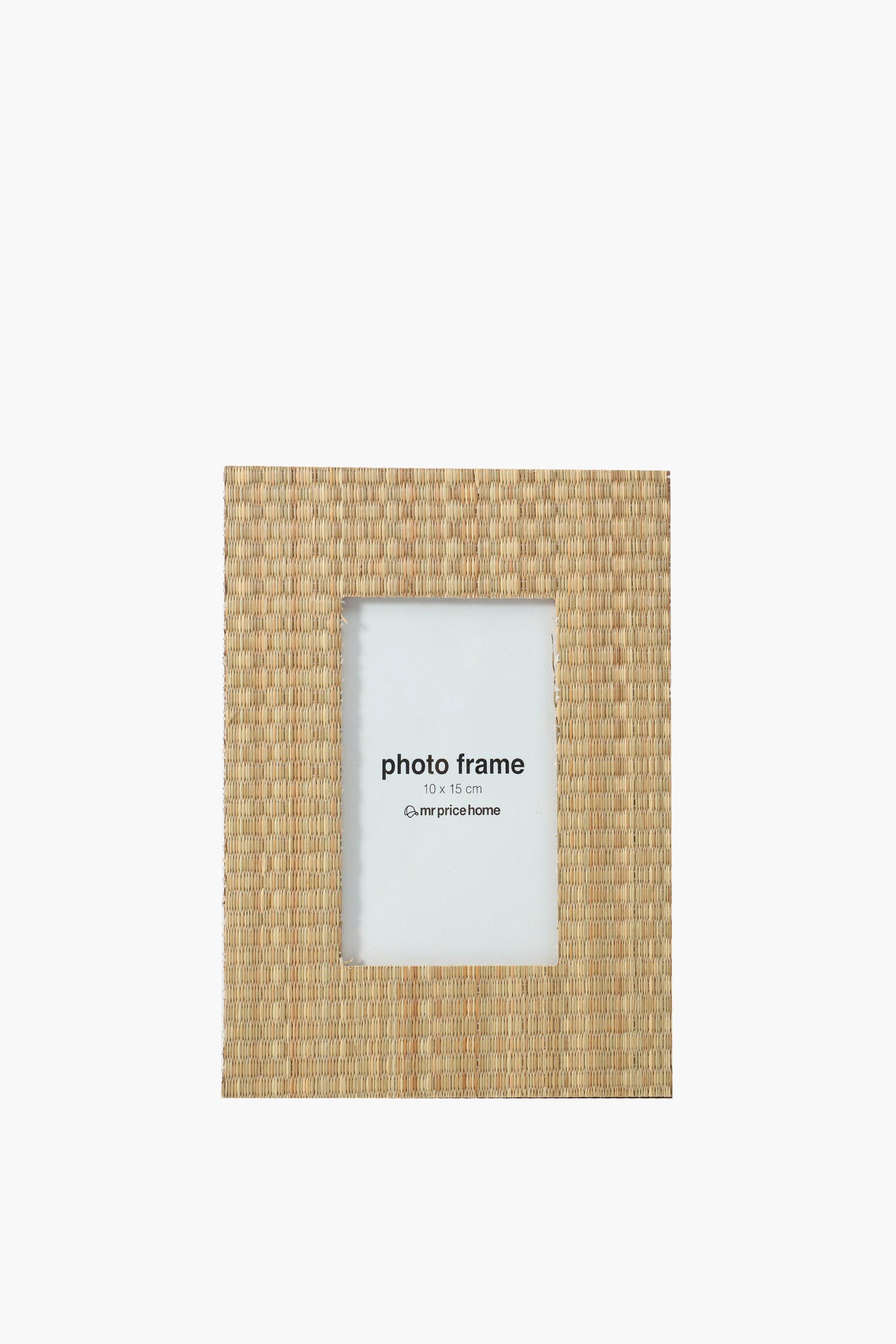 Rustic Rattan Frame, 10x15cm