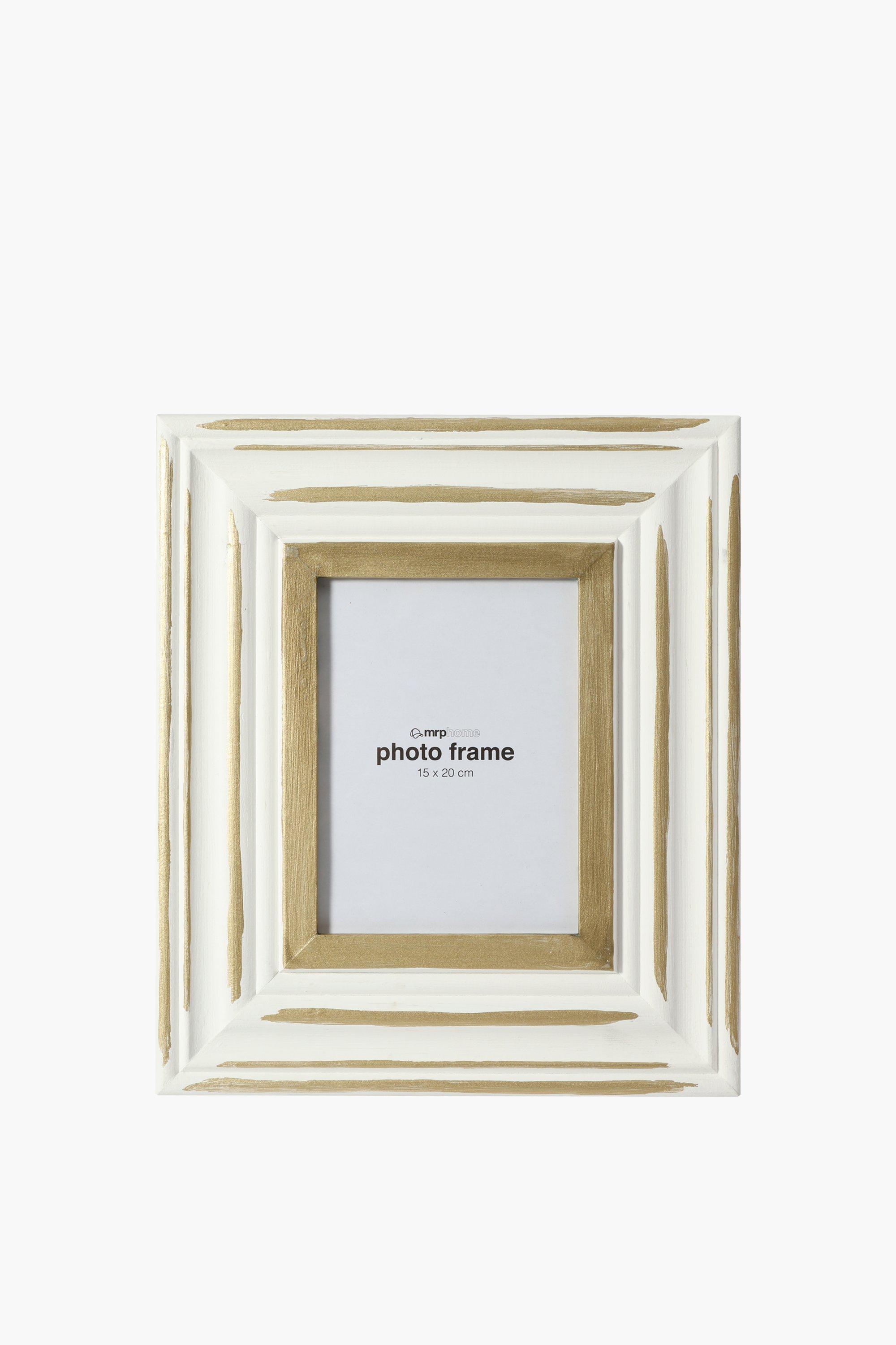 Two Tone Distressed Frame, 15x20cm