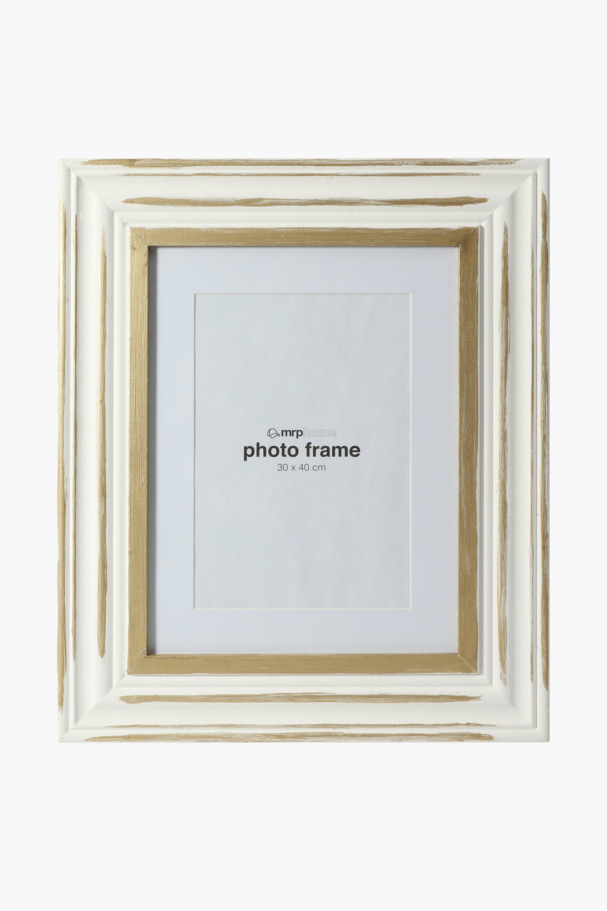 Two Tone Distressed Frame, 30x40cm