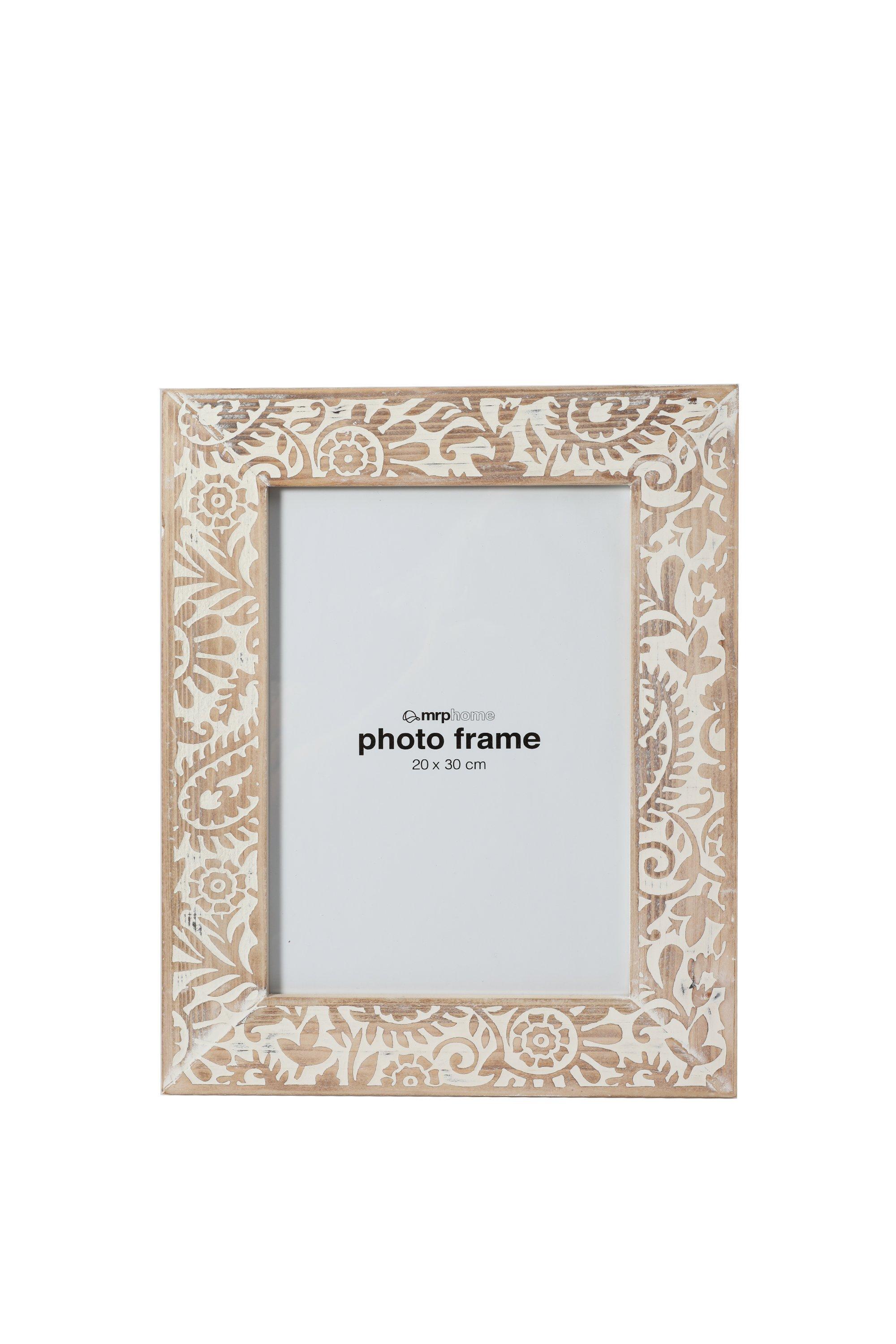 Floral Block Frame, 20x30cm