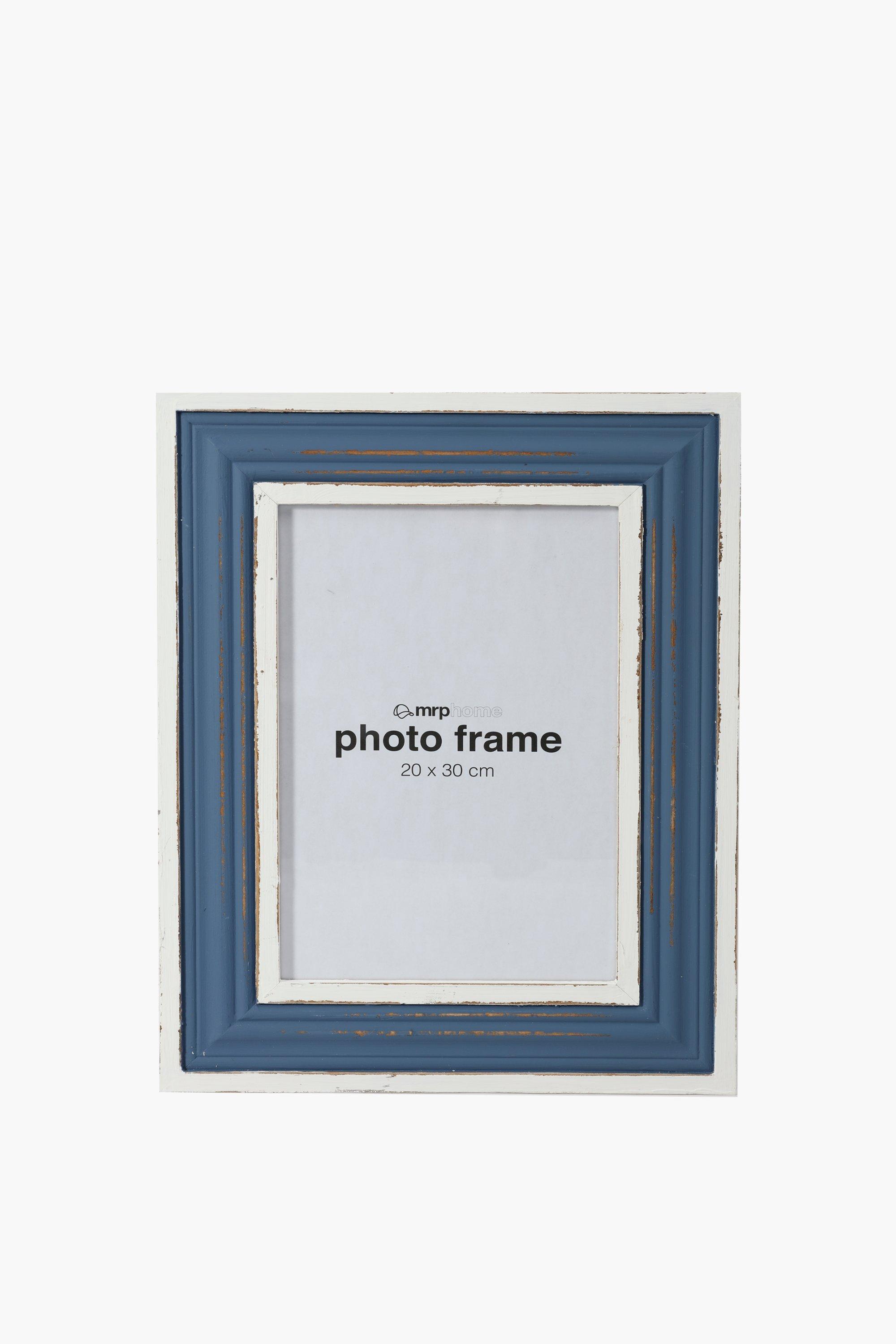 Two Tone Distressed Frame, 20x30cm