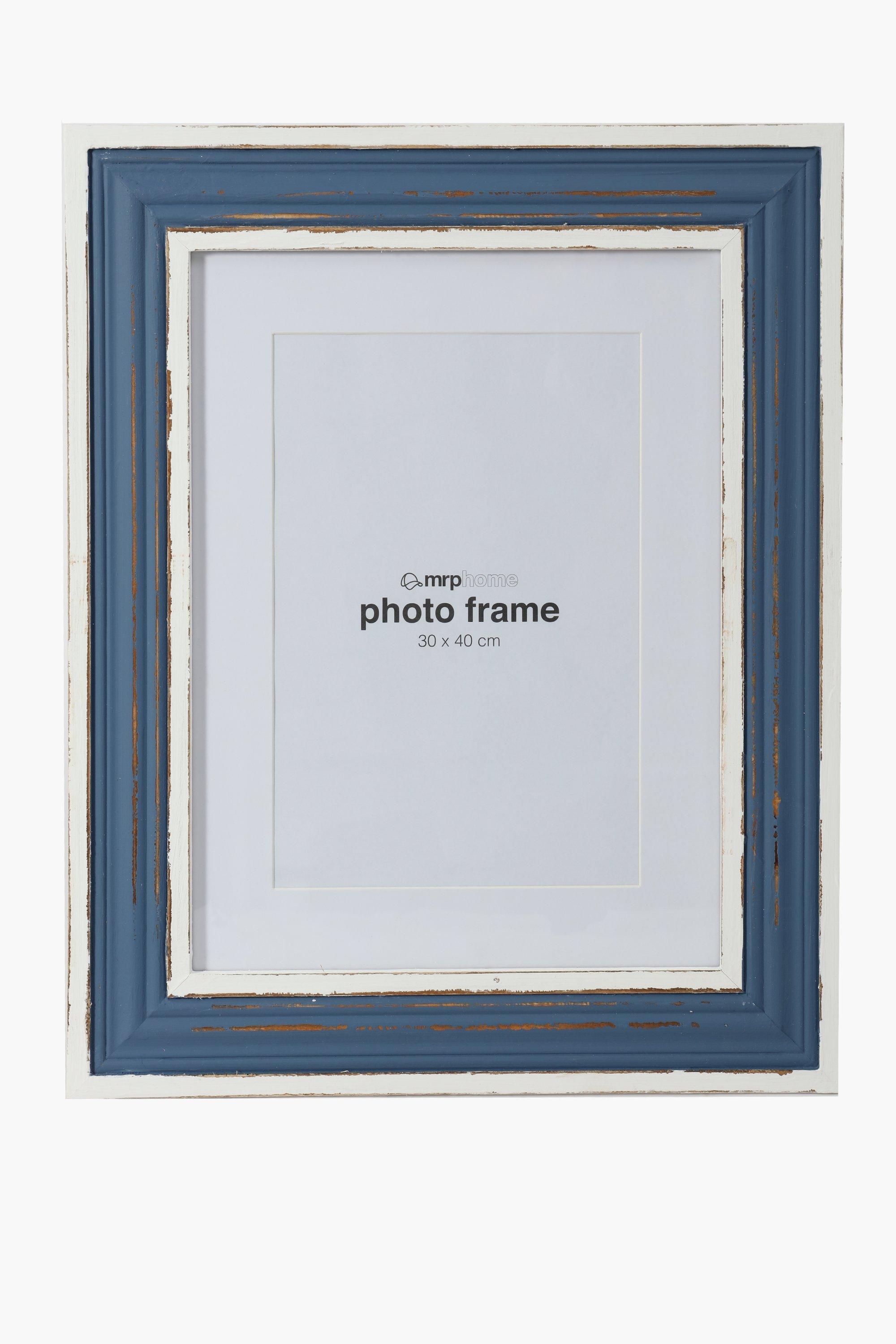 Two Tone Distressed Frame, 30x40cm