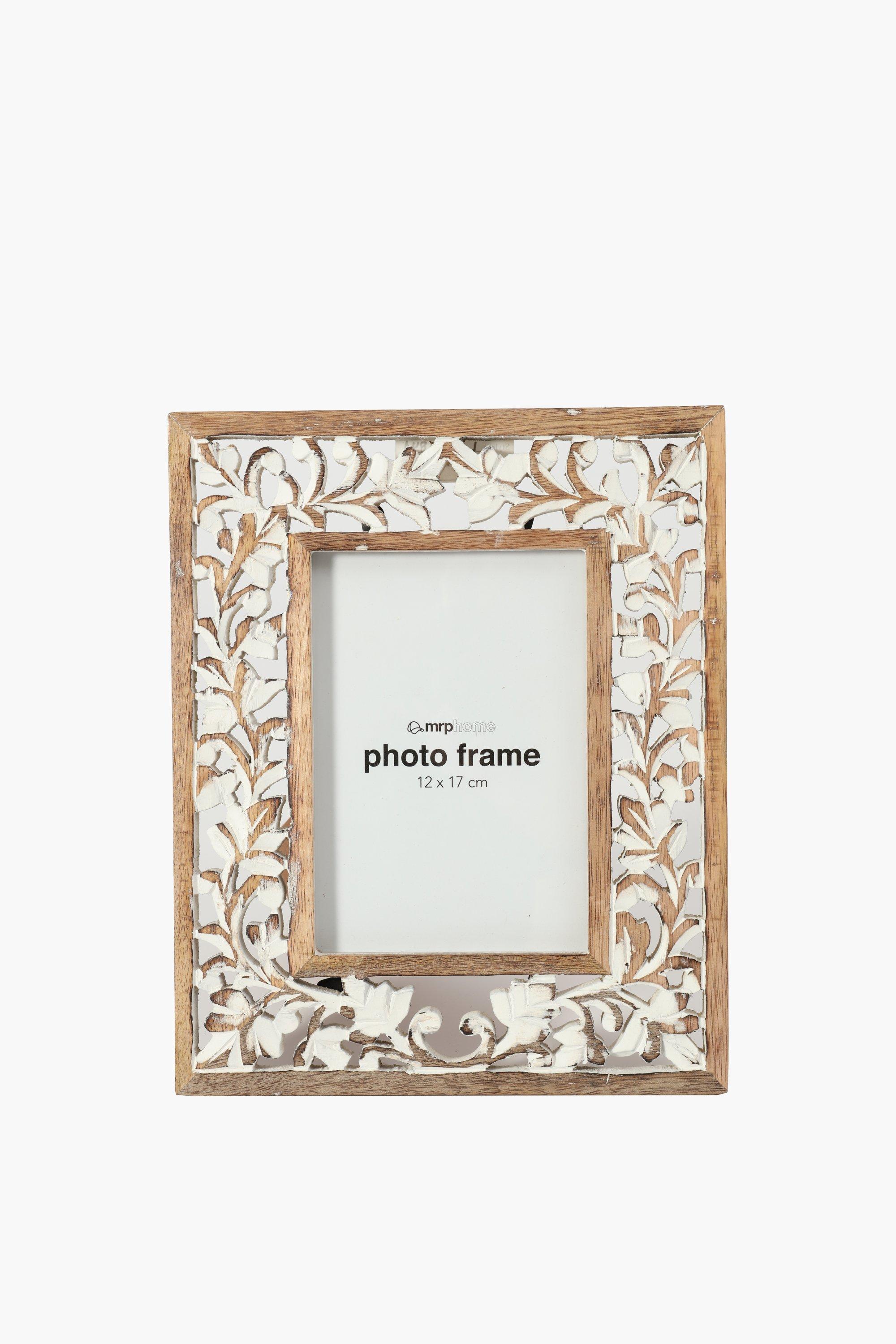 Lattice Carved Frame, 12x17cm