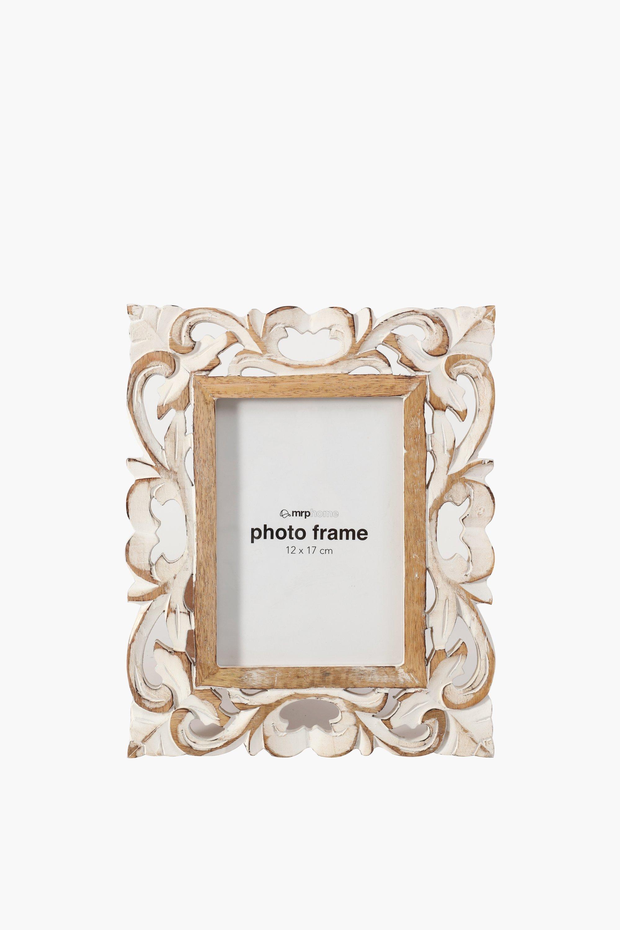 Fleur Scroll Frame, 12x17cm