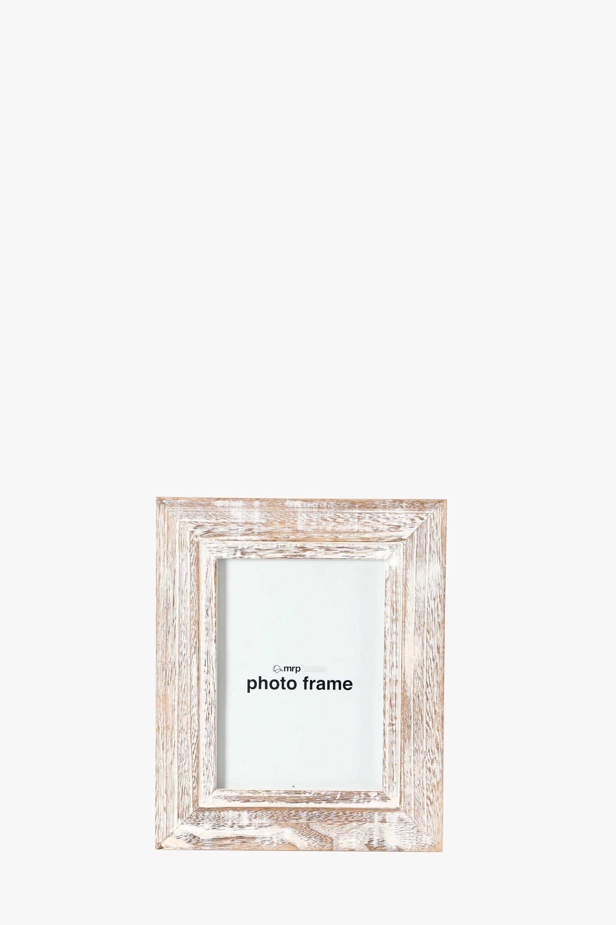Washed Light Wood Frame, 10x15cm