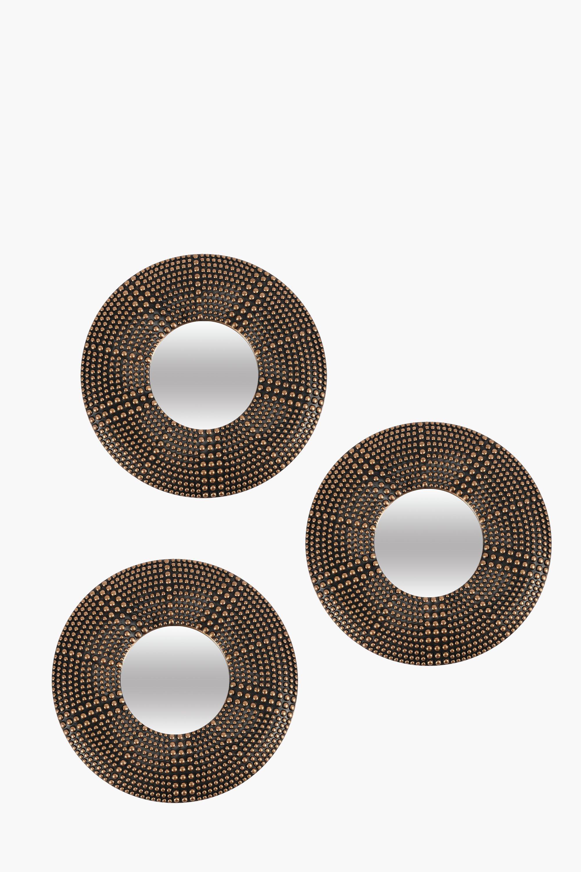 3 Beaded Mirror Pack