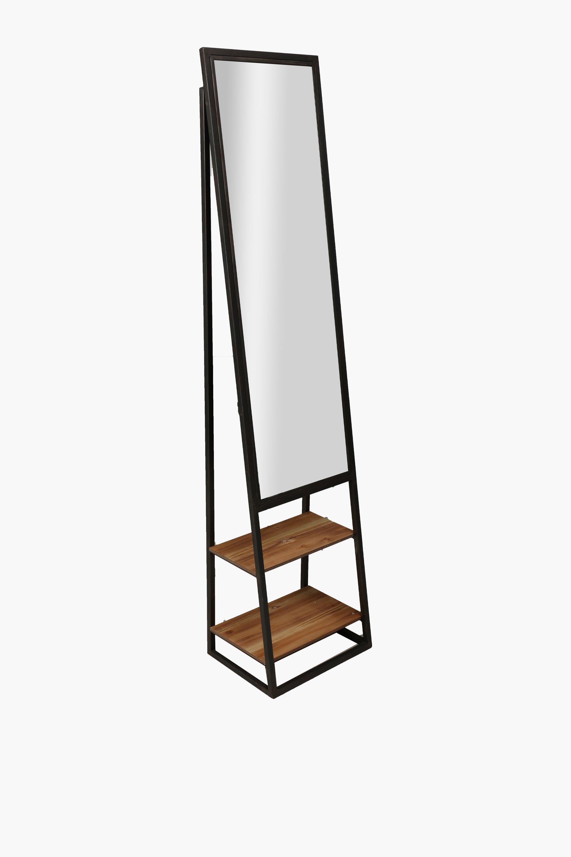 Shelf Standing Mirror, 170x40cm