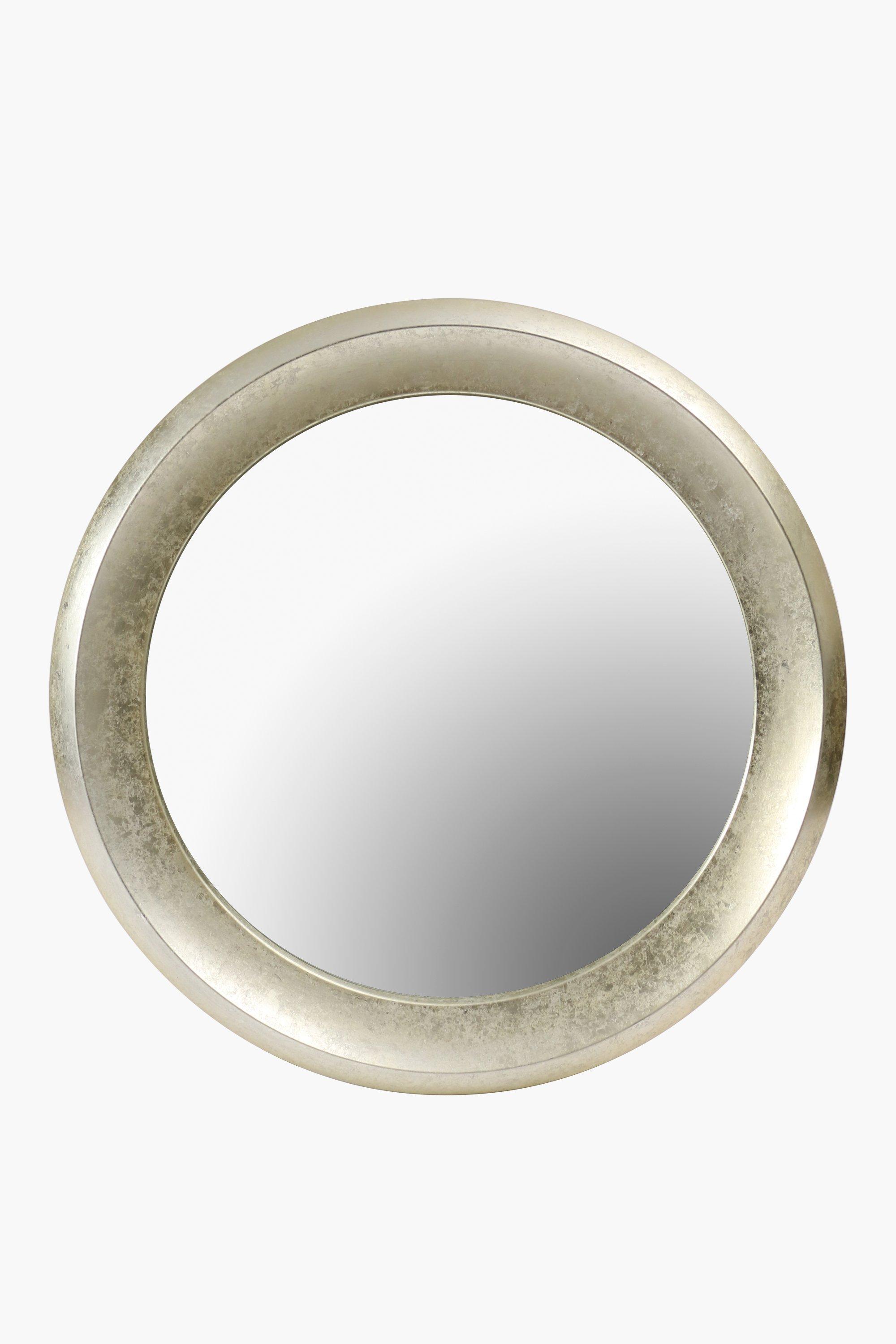 Antique Round Mirror 85cm
