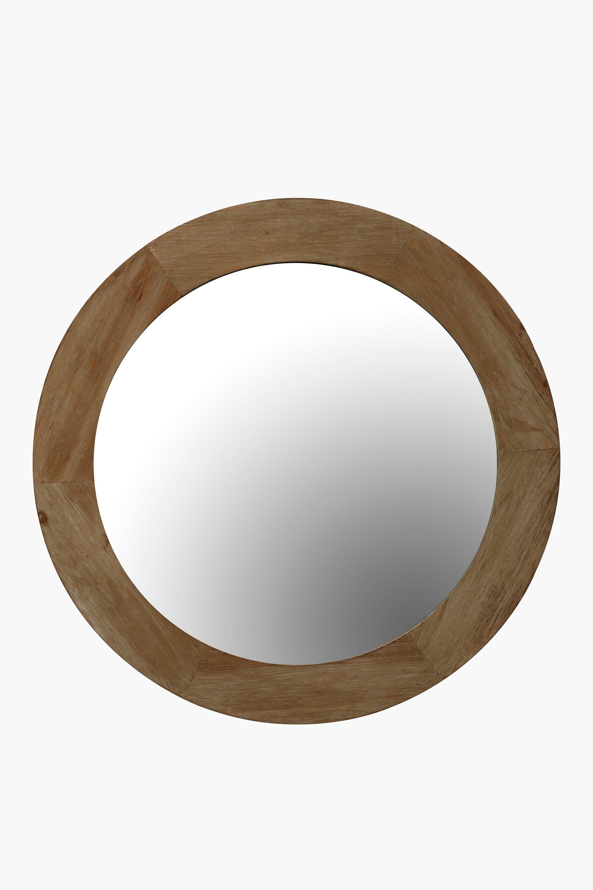 Washed Mangowood Mirror 110cm