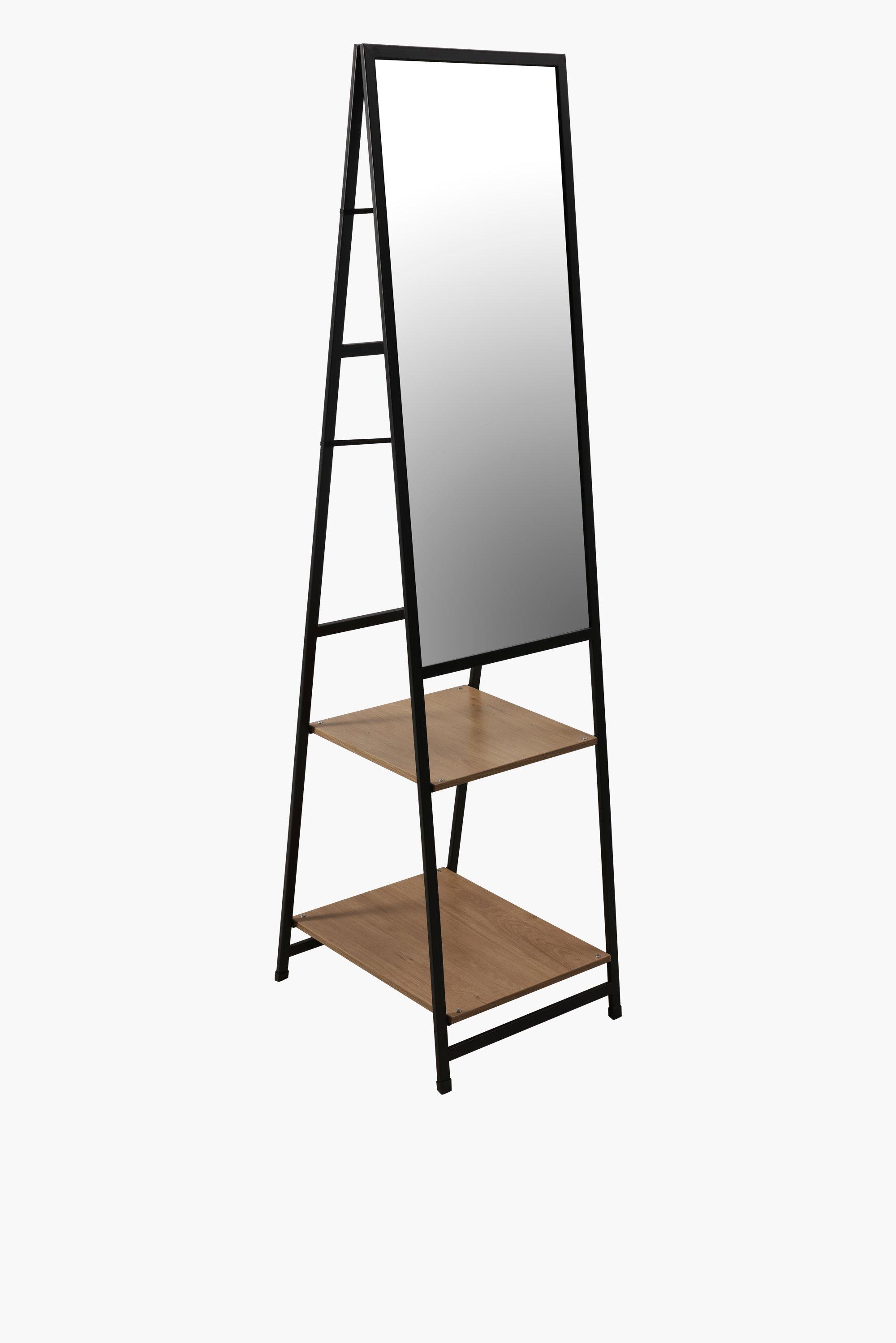 Standing Mirror Shelf