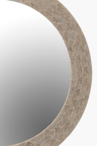 Resin Round Mirror