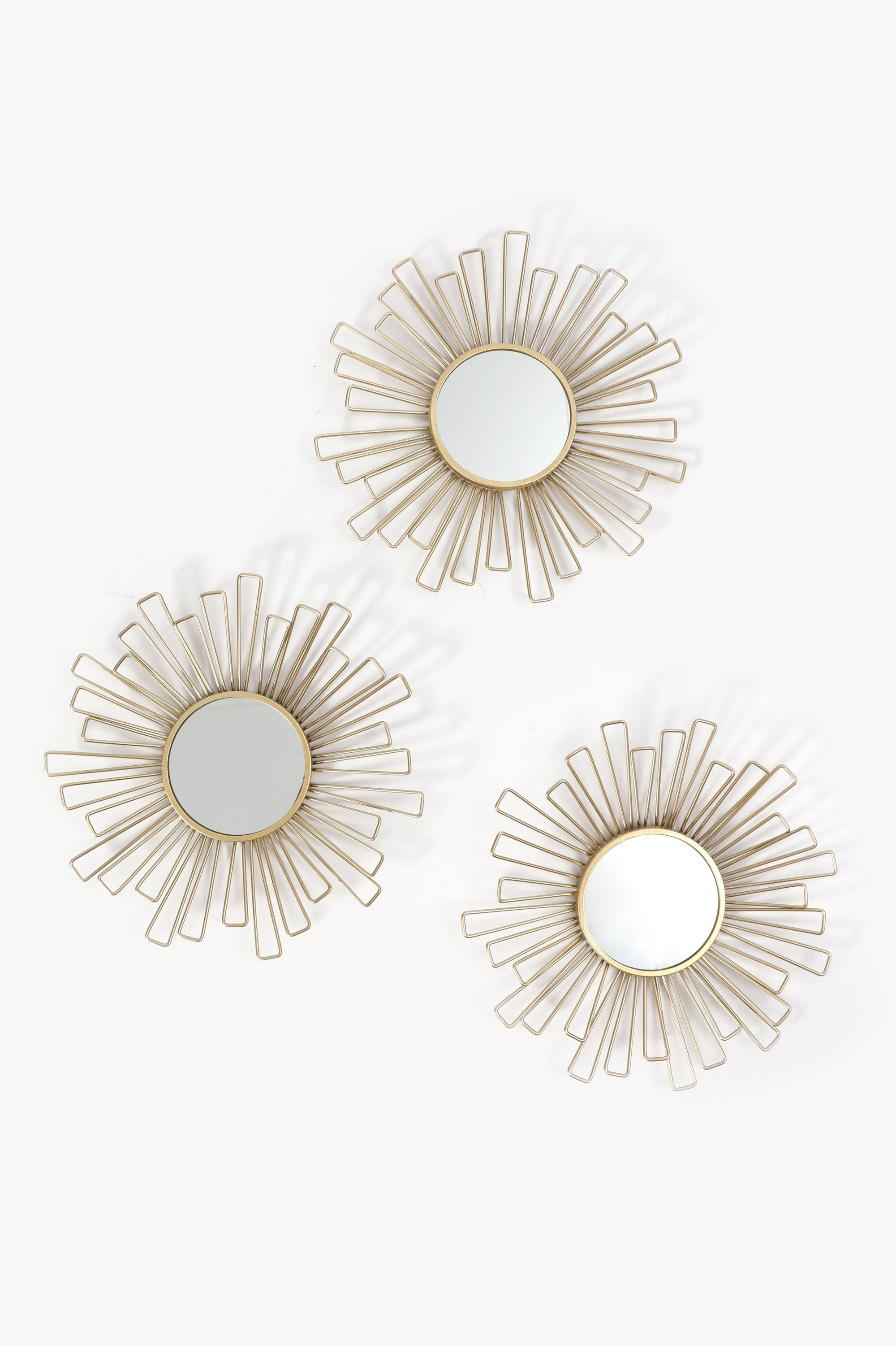 3 Pack Decor Mirror Set
