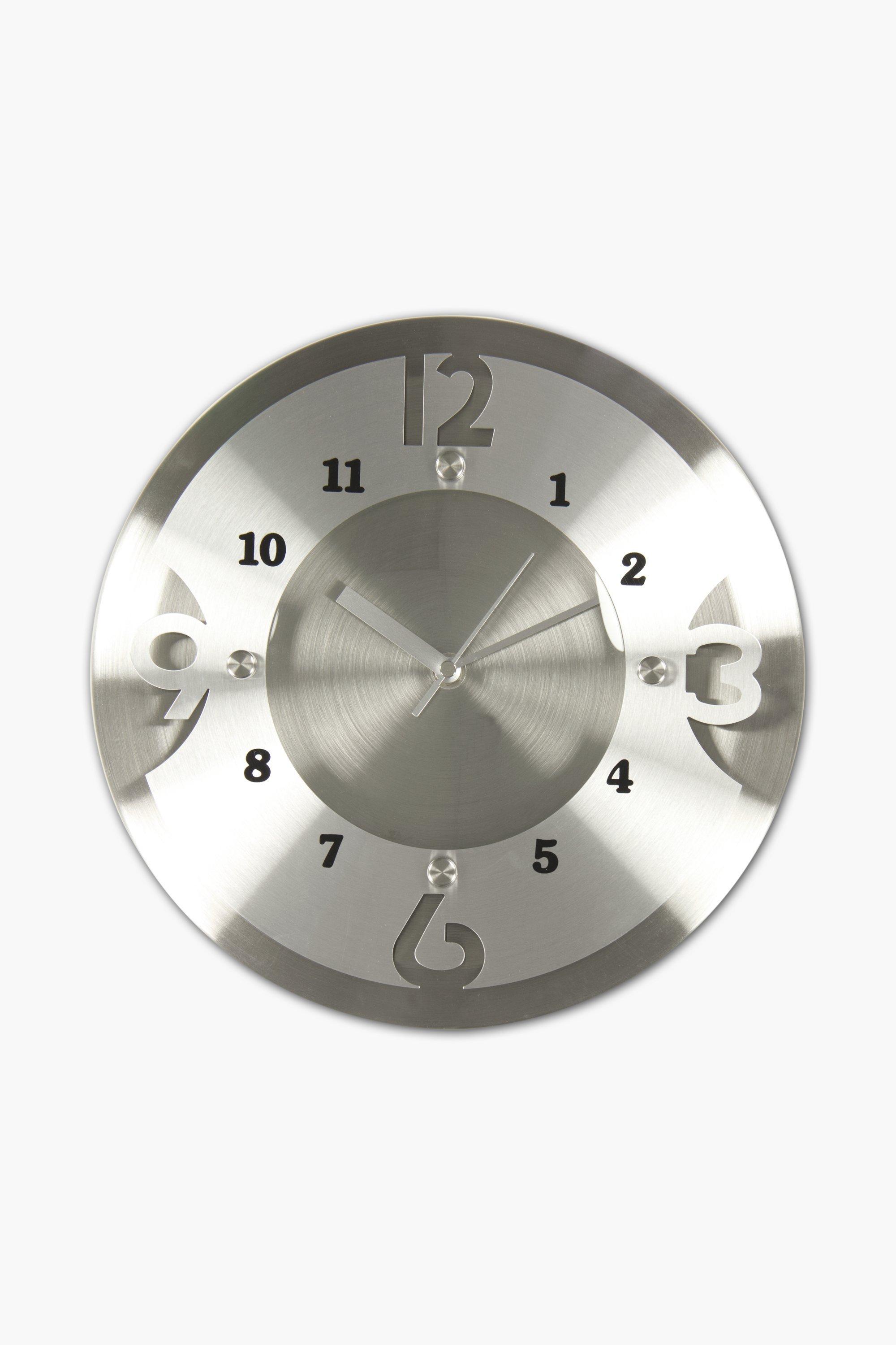 Metal Cut Out Clock
