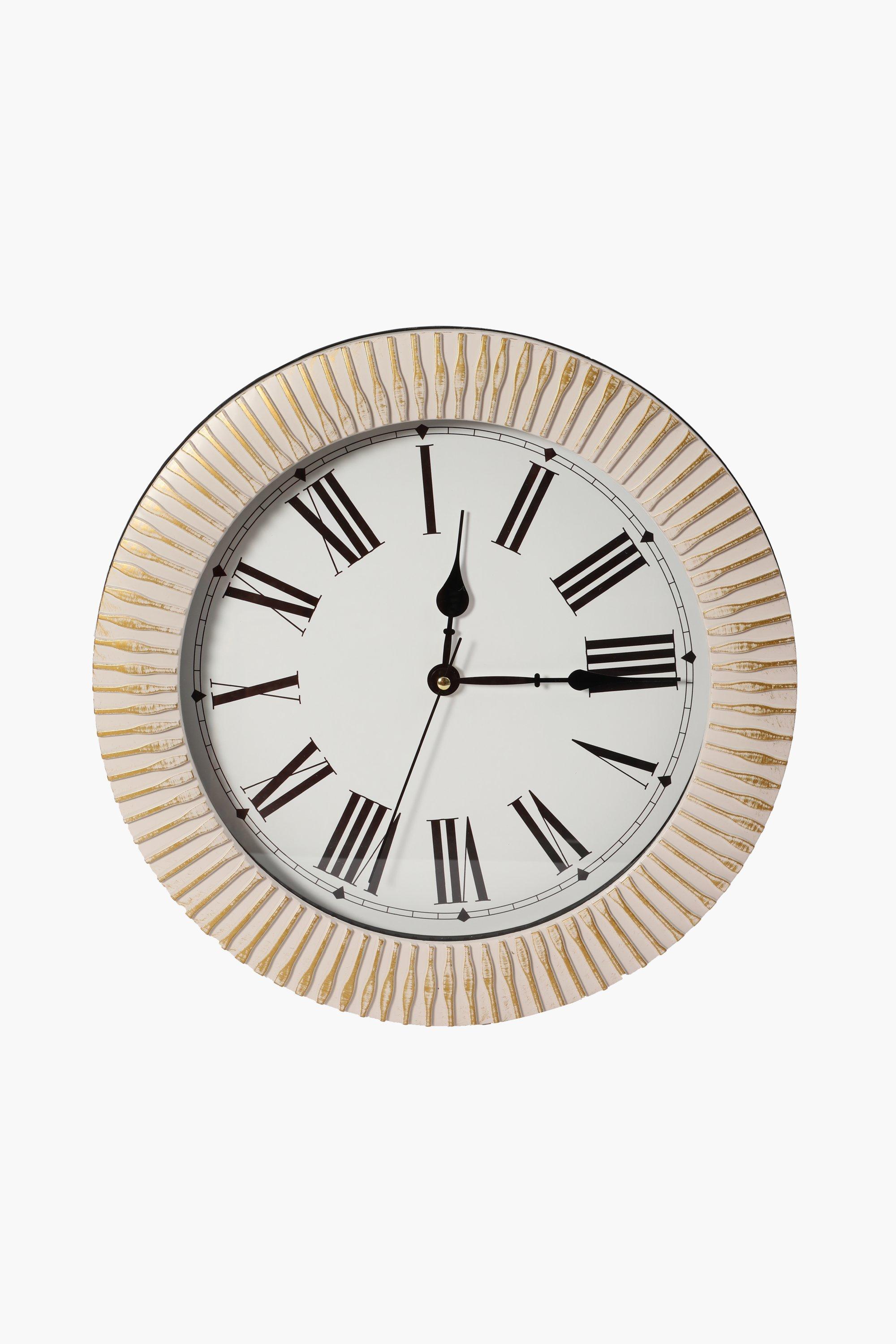 Ripple Border Wall Clock