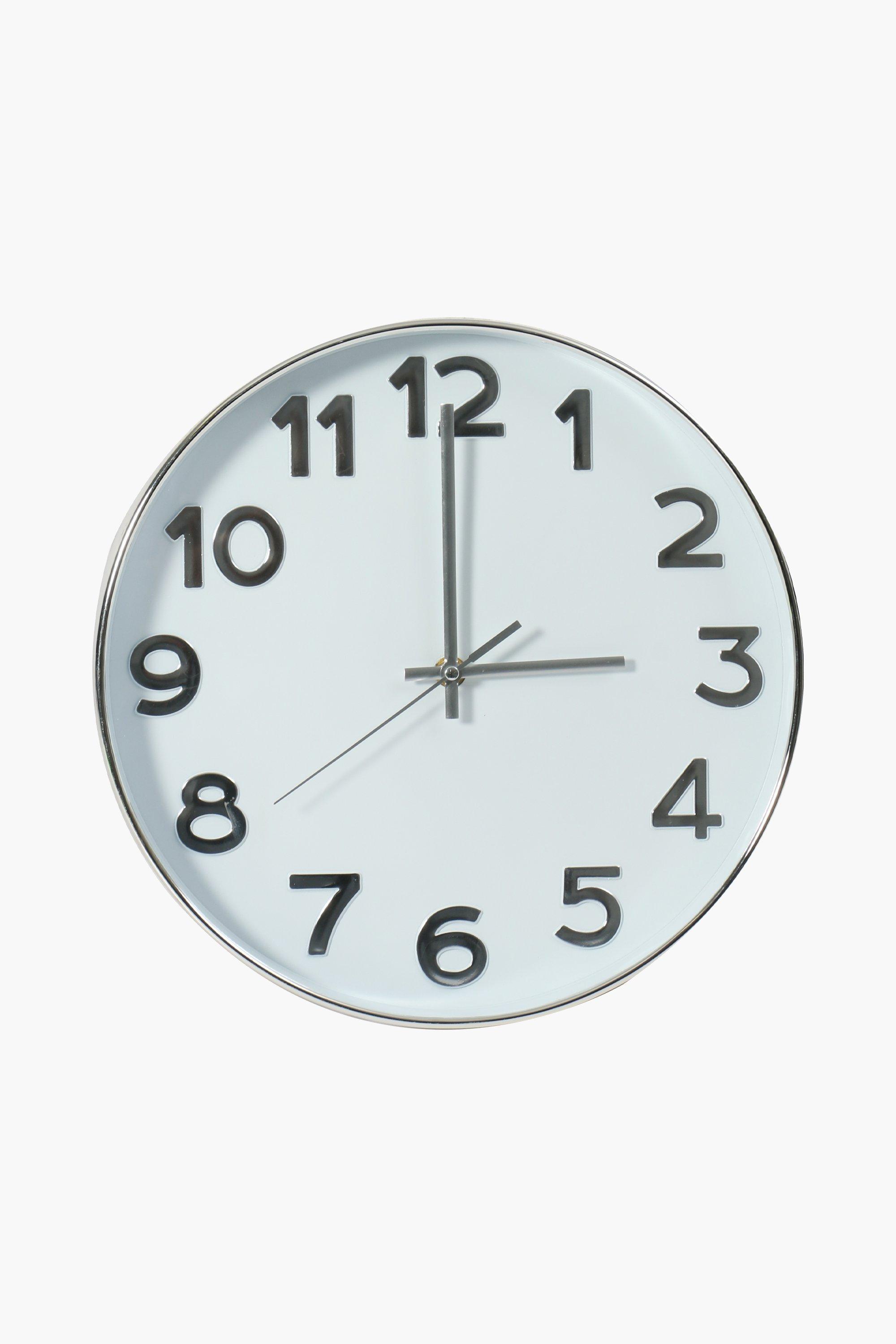 Chrome Classic Clock