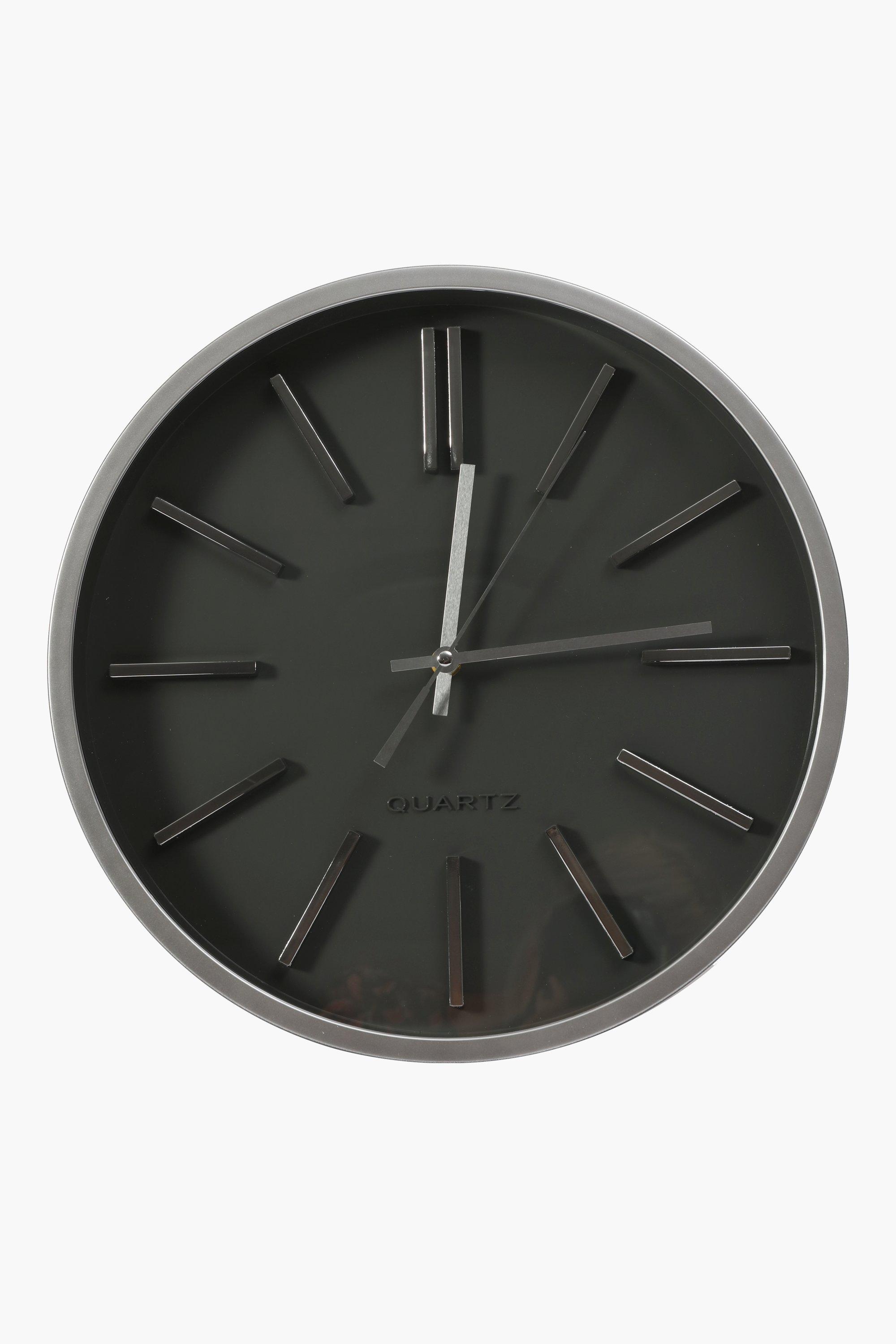 Metallic Wall Clock